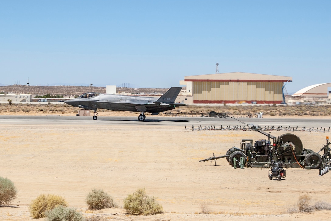 F-35A Joint Strike Fighter MAAS testing