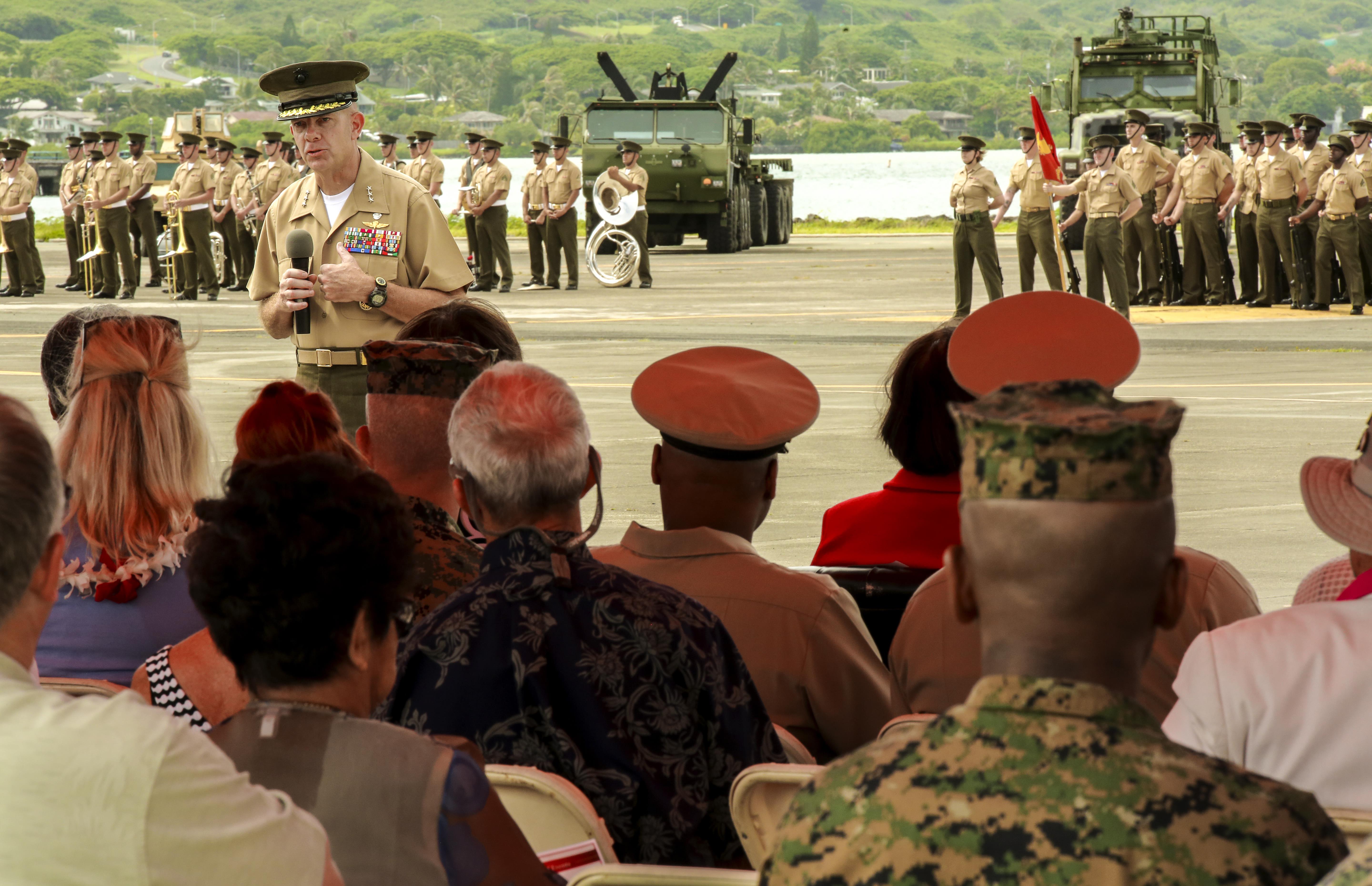 U.S. Marine Corps Forces Pacific Change of Command > U.S. Indo-Pacific ...