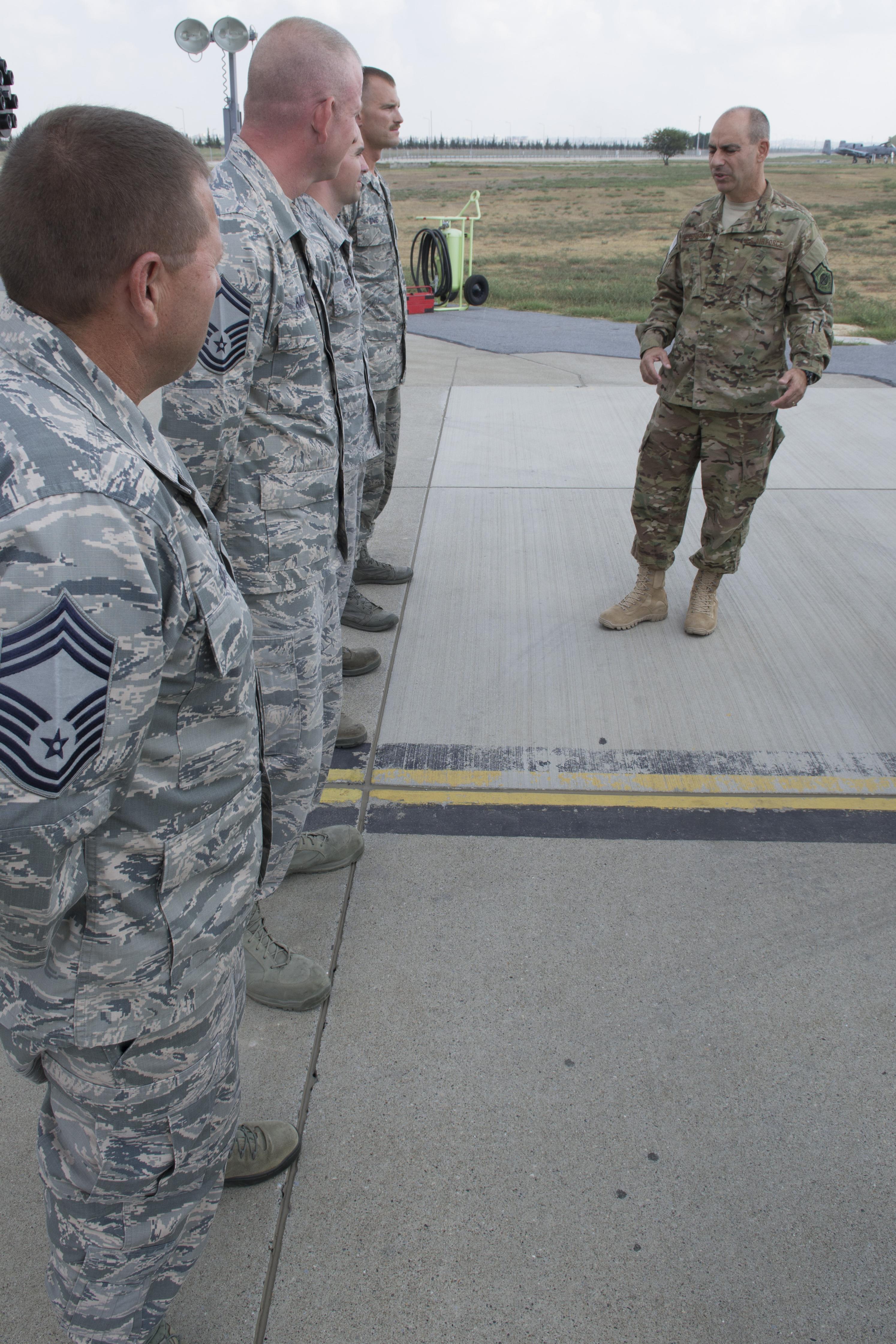 CFACC visits Incirlik Airmen