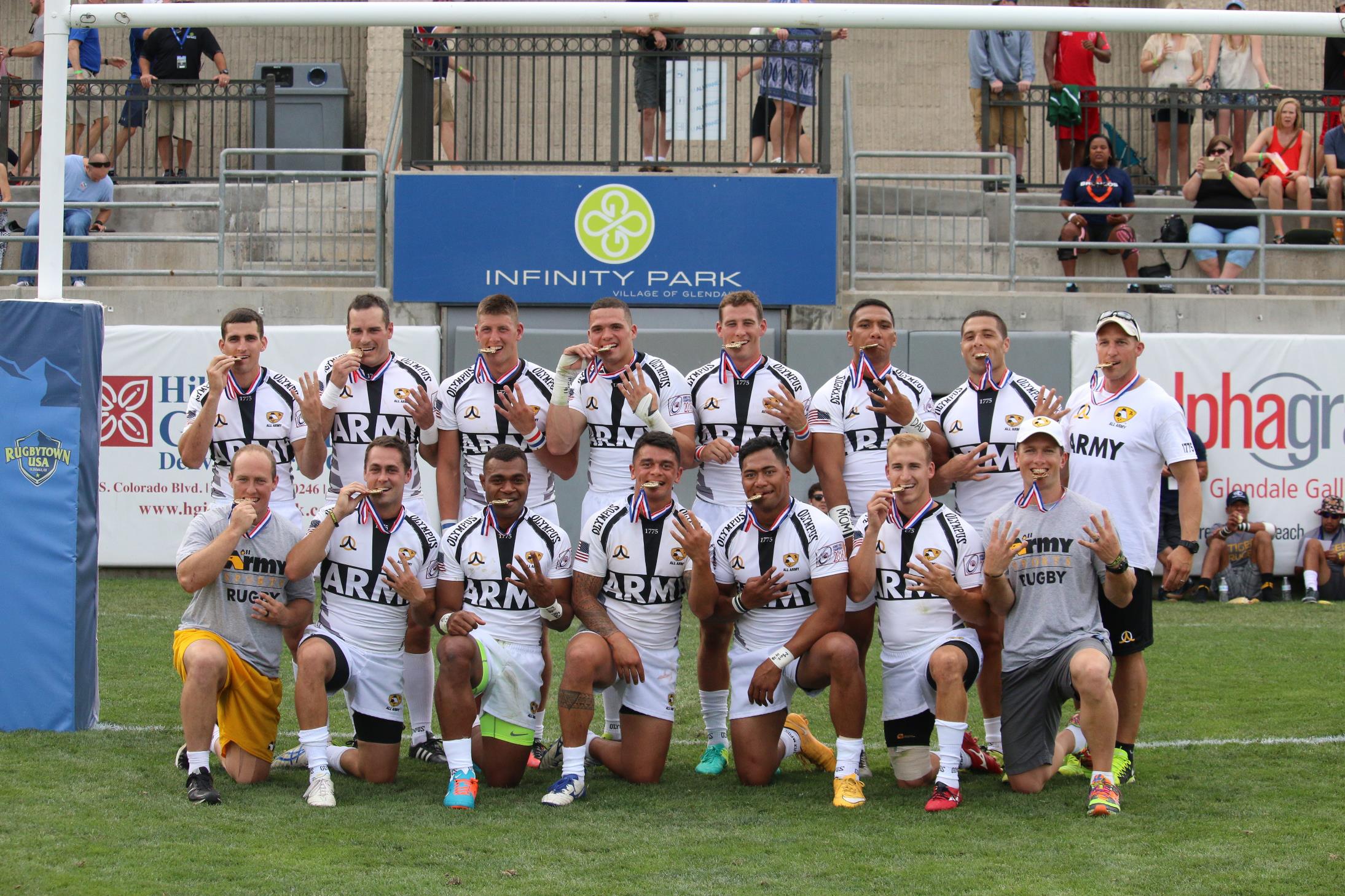 Army captures fourth straight Armed Forces Rugby crown with 55-5 win ...