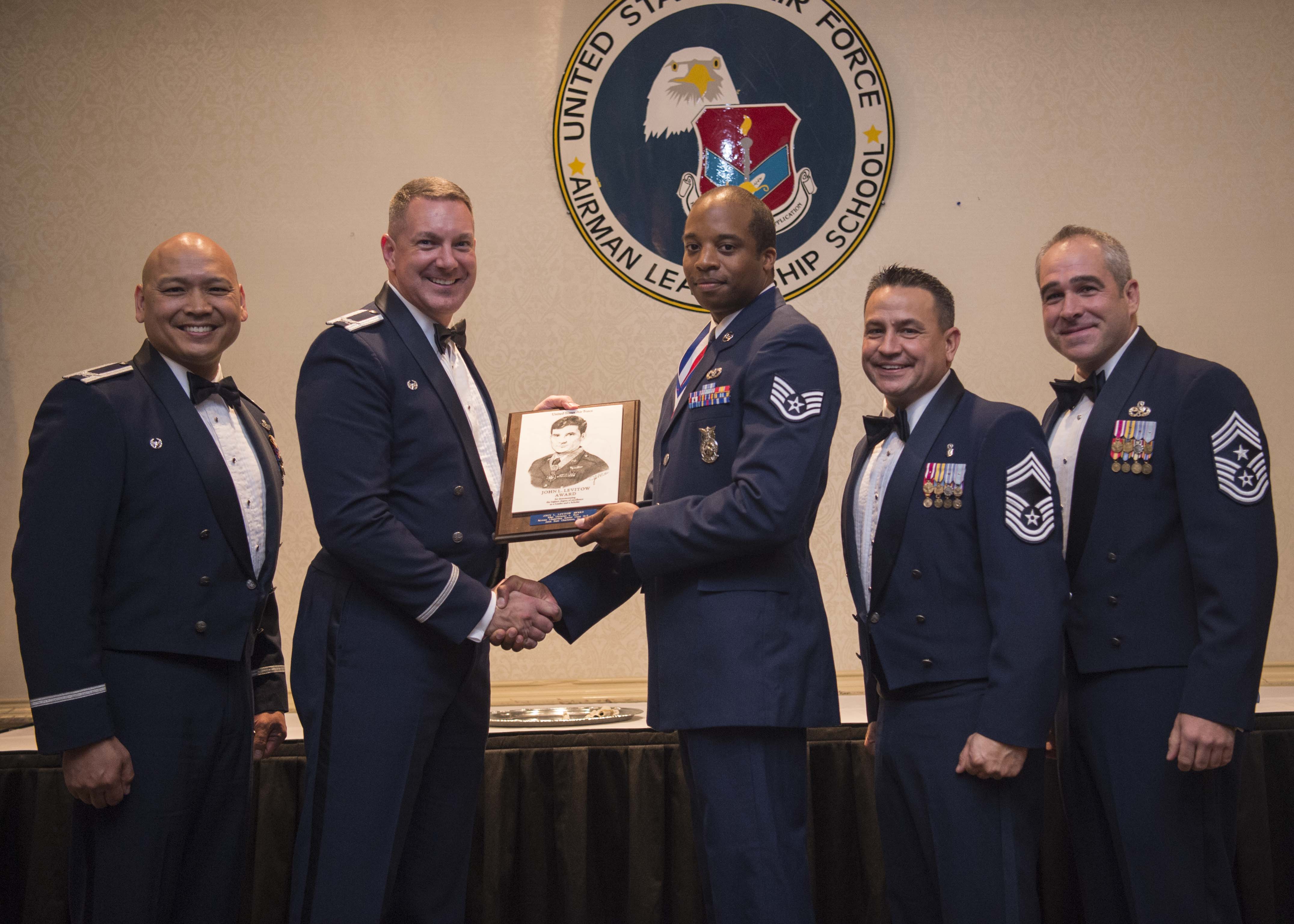 ALS Class 16F's John L. Levitow Award winner > Joint Base Charleston ...