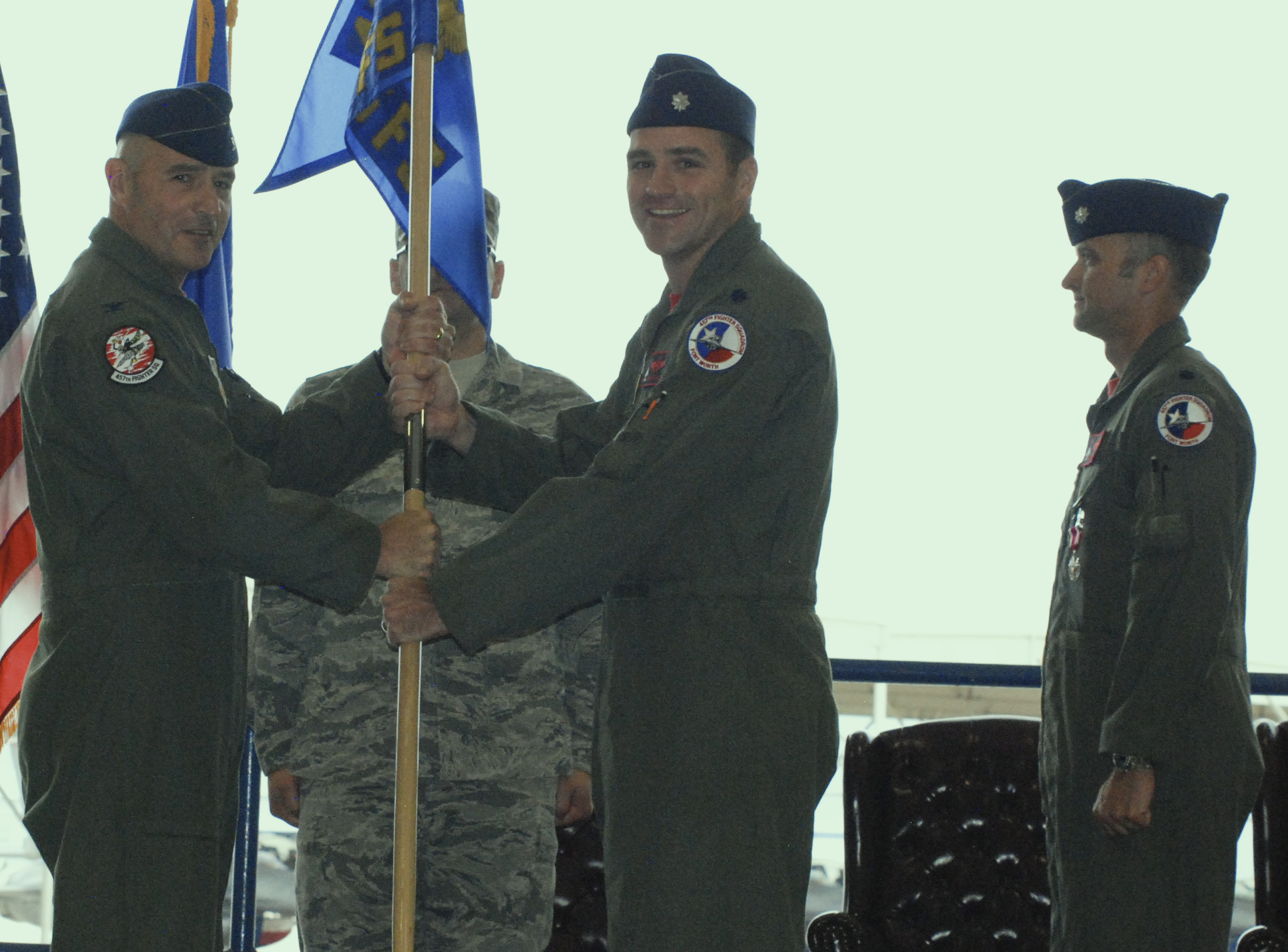 Col. Chisam takes command of 355th Fighter Squadron