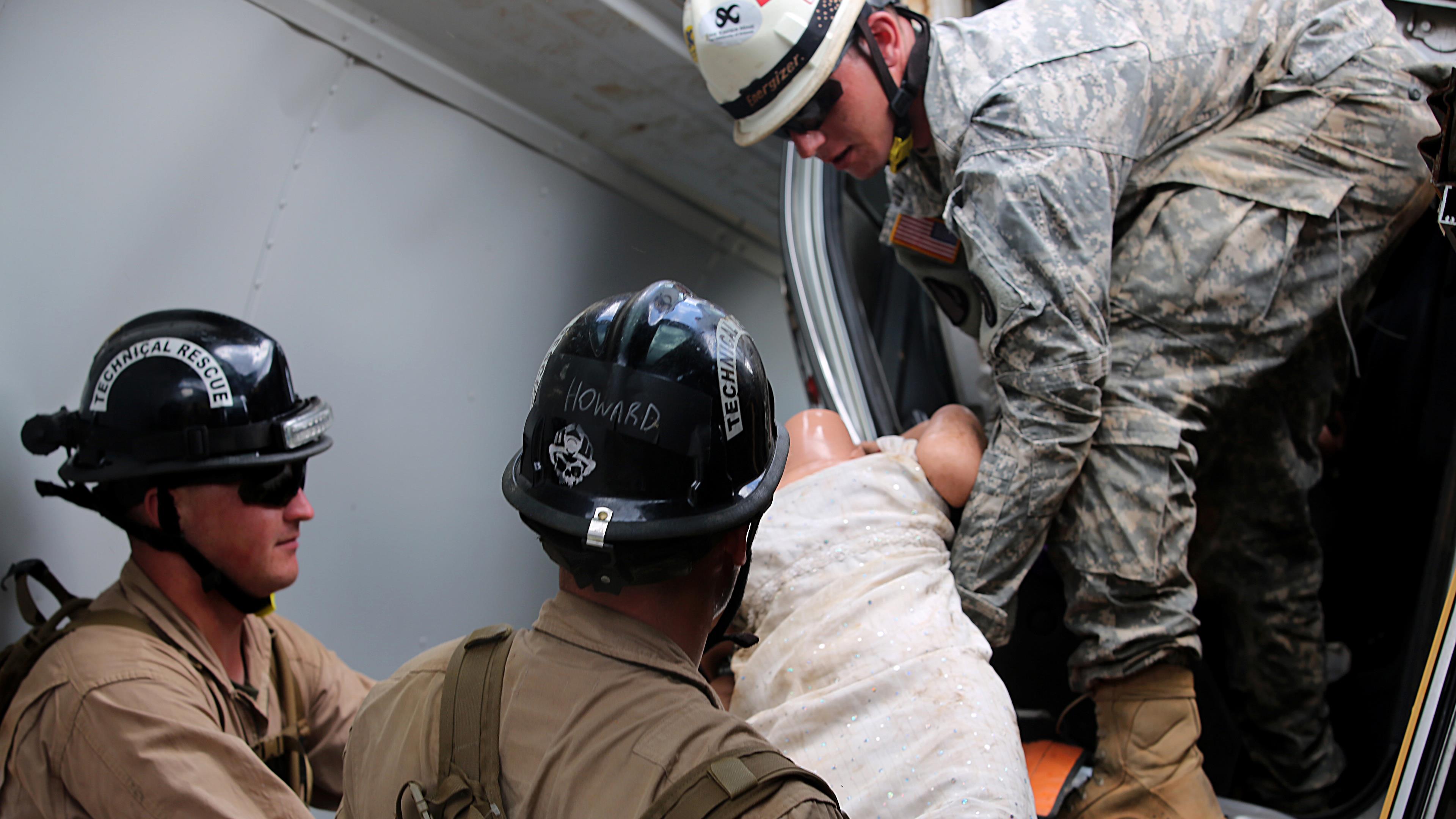 CBIRF responds to simulated nuclear detonation during Scarlet Response ...