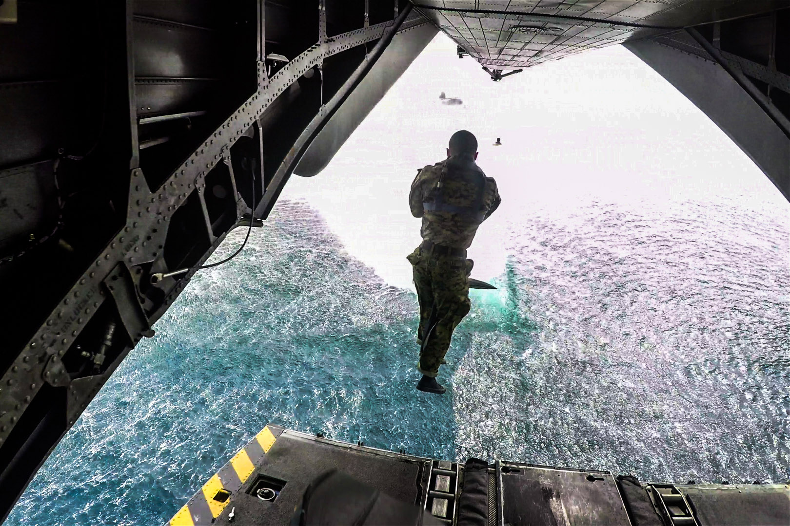 Helocast Jump | U.S. Department of War