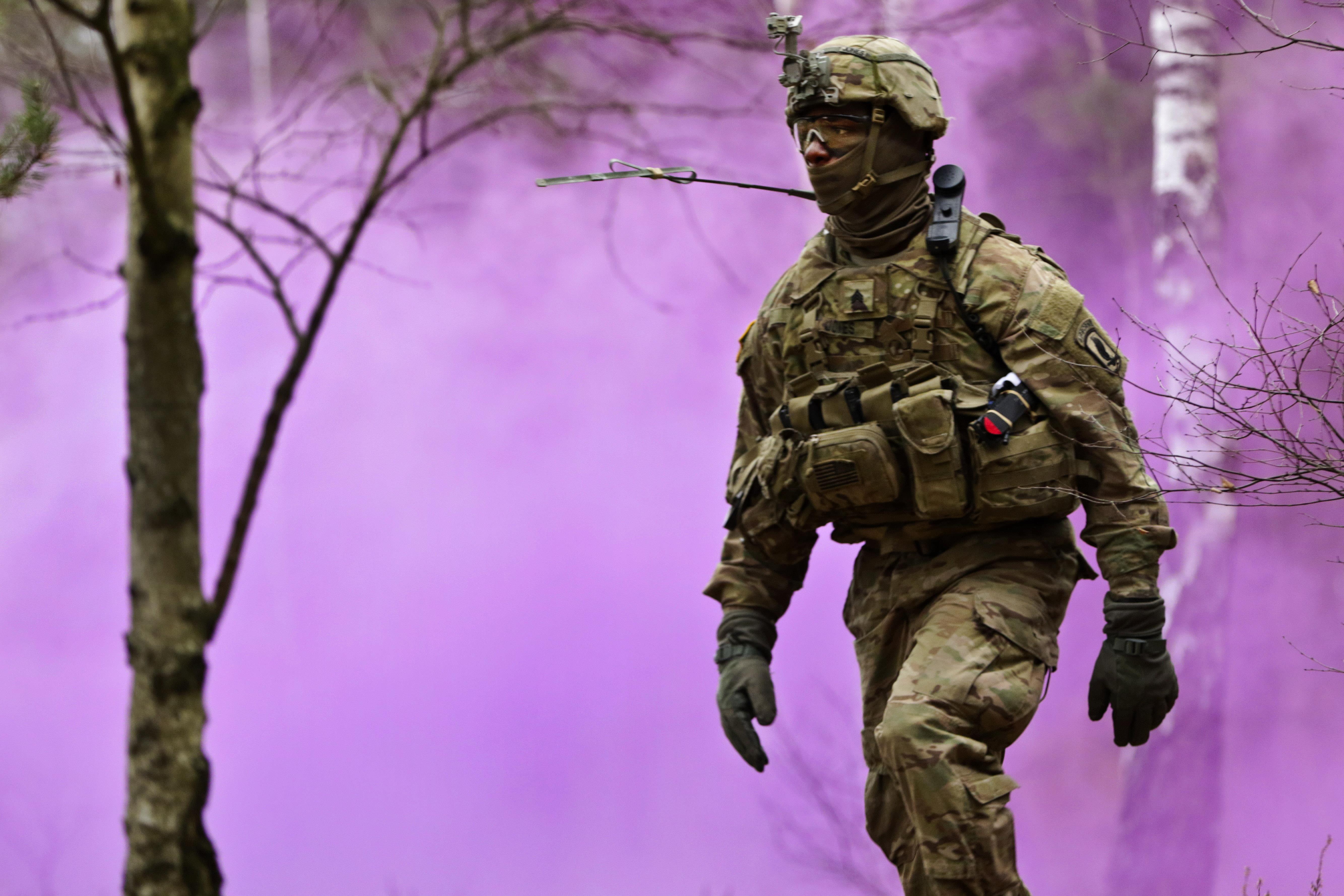 Soldier's Smokescreen | U.S. Department of War