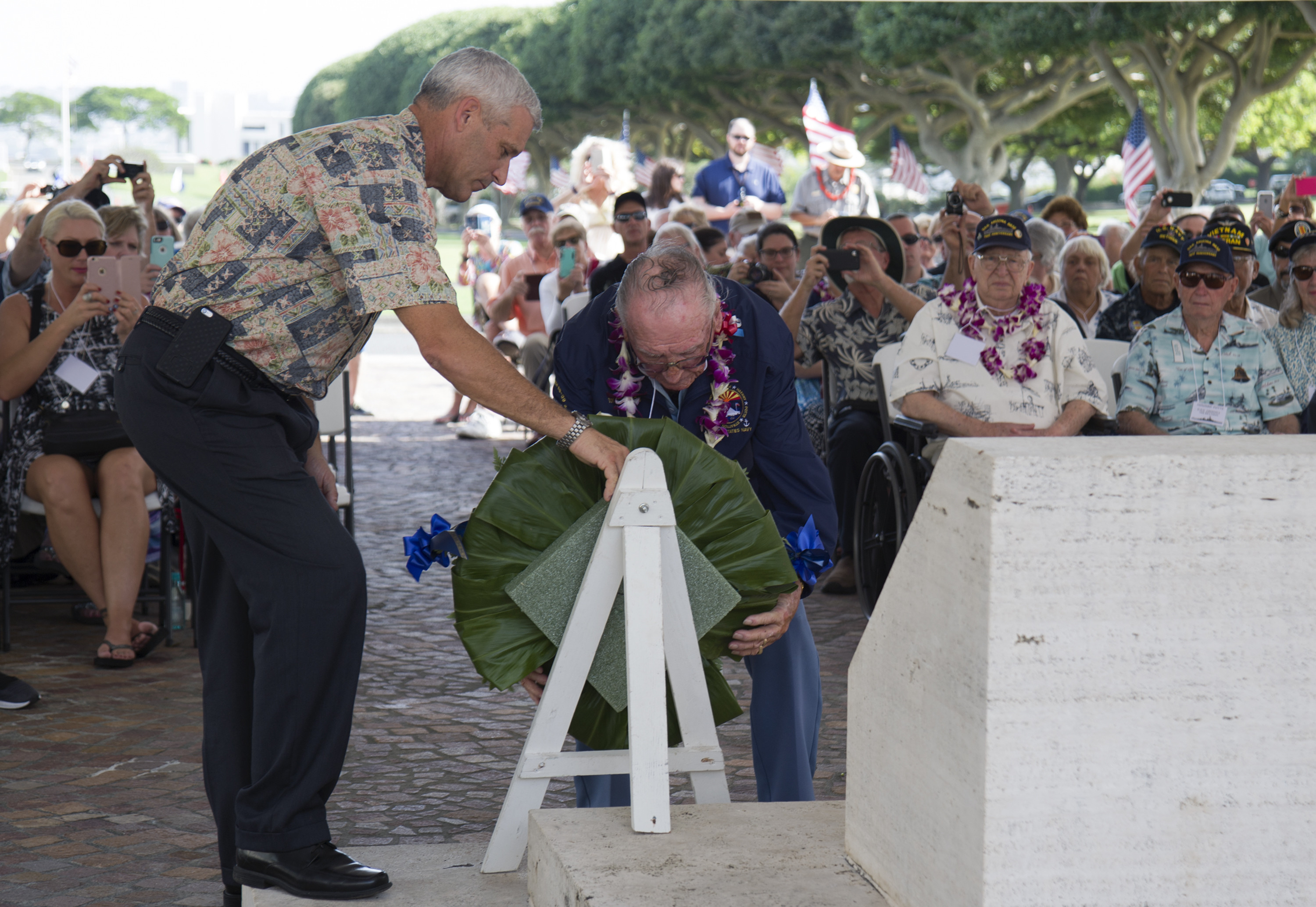Underwater At The Uss Arizona Pearl Harbor National
