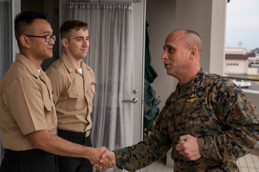 MCIPAC Commanding General congratulates Sailors of the Year