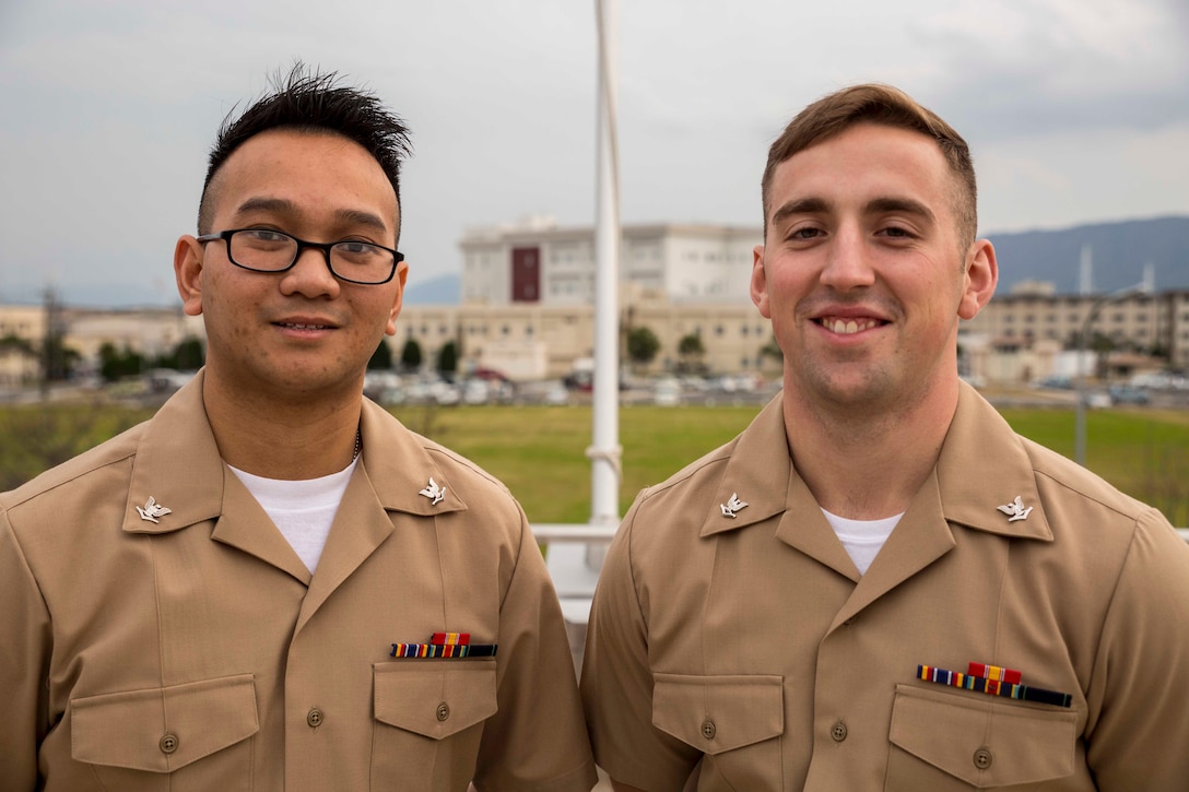 MCIPAC Commanding General congratulates Sailors of the Year