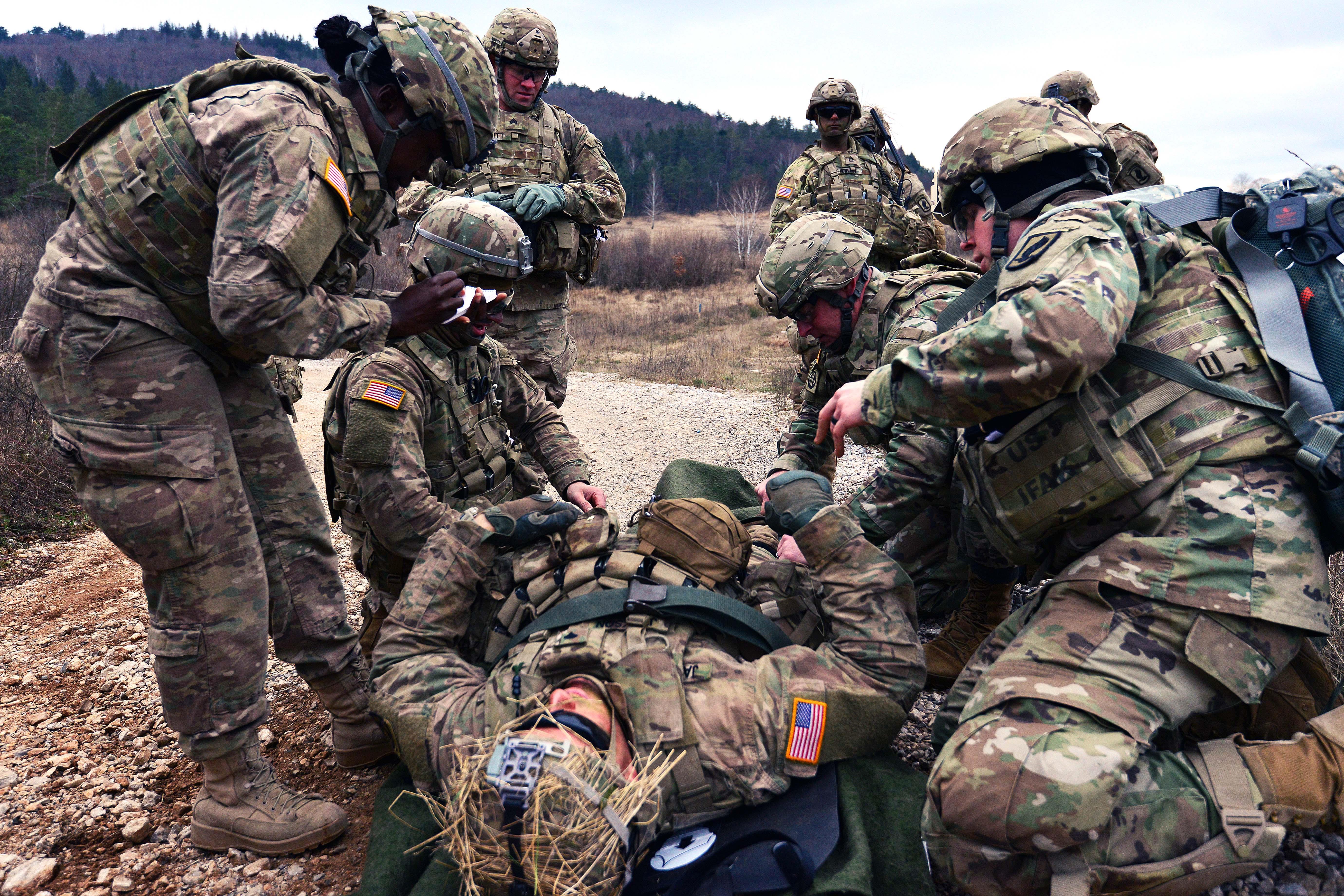 Providing Medical Aid | U.S. Department of War