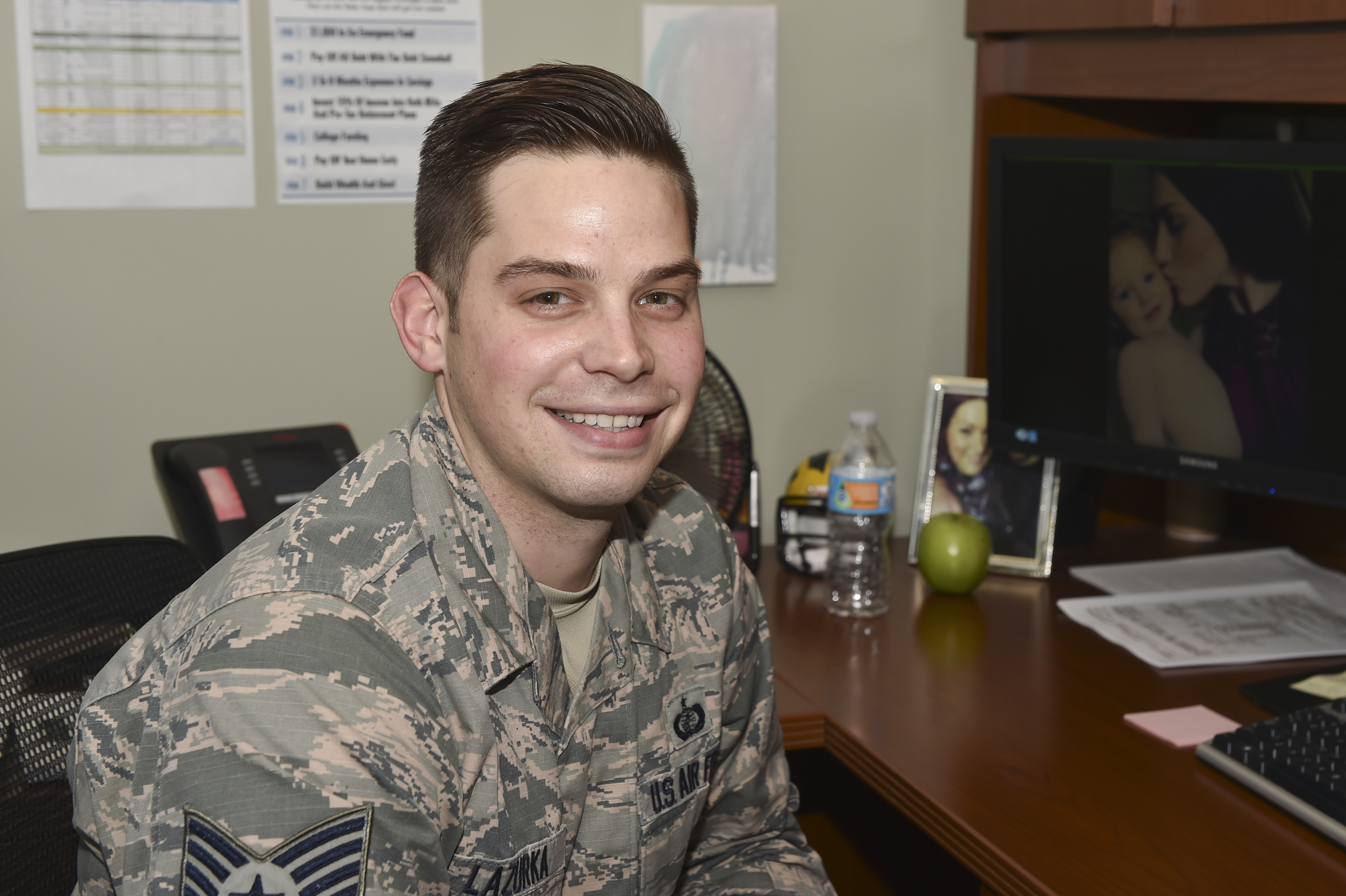 Airman transitions to officer corps > Joint Base Charleston > Display