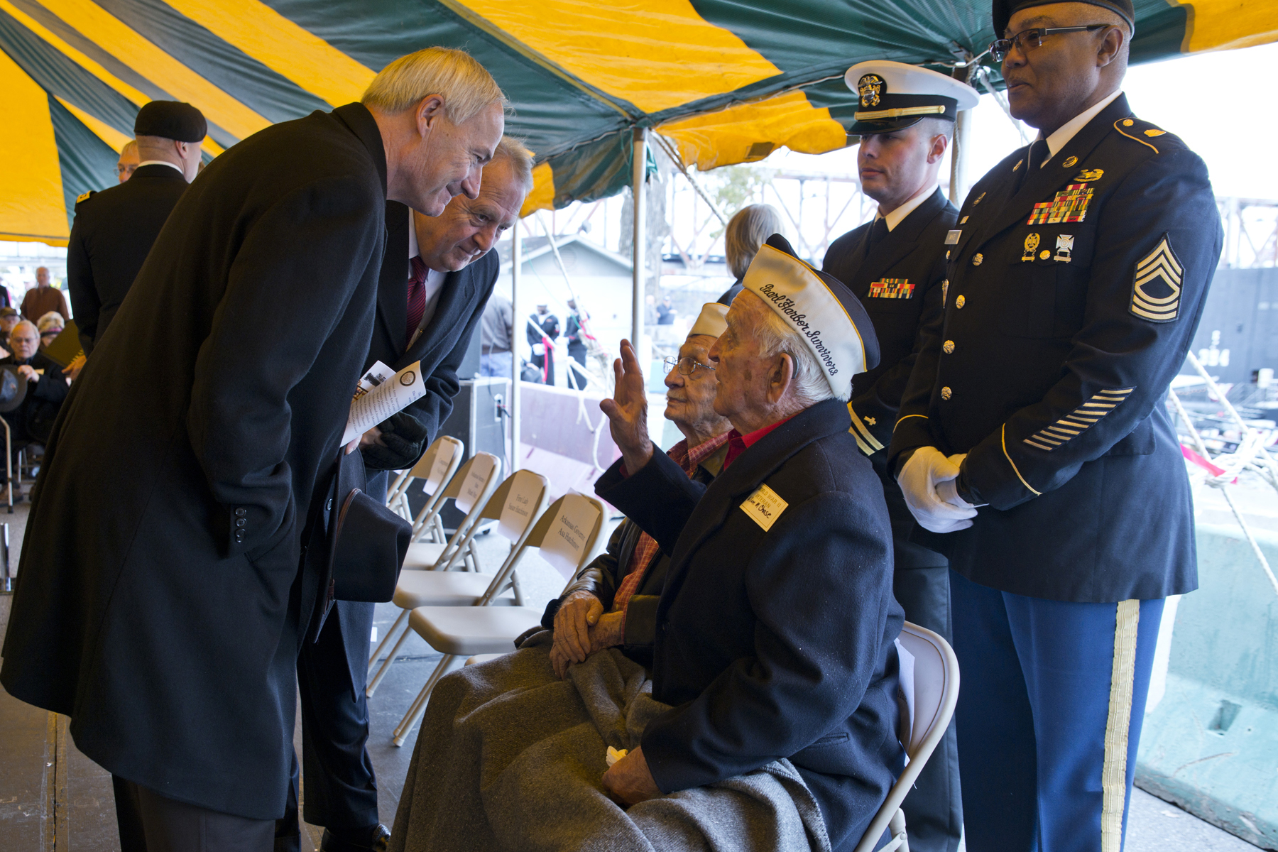 Little Rock remembers Pearl Harbor > Little Rock Air Force Base > Display