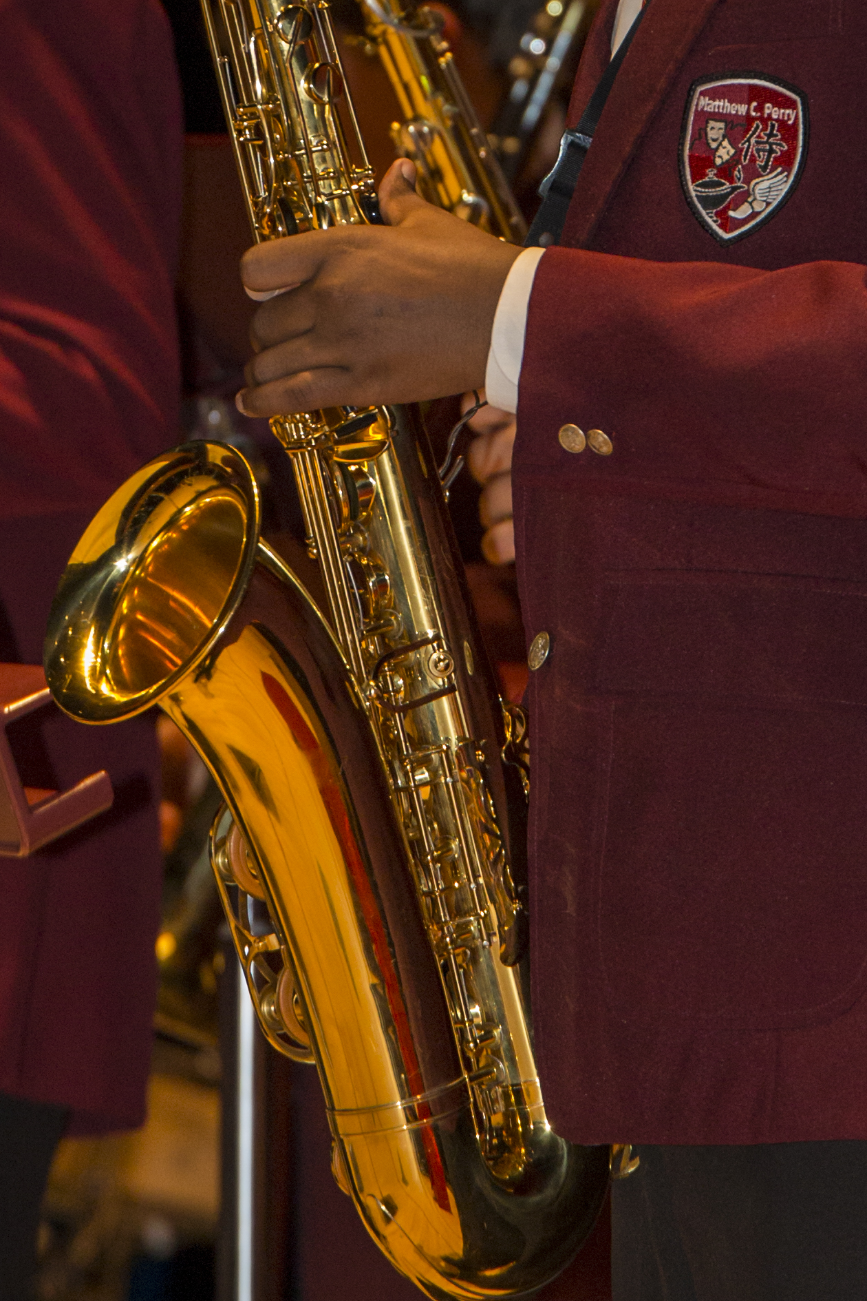 M.C. Perry, Japanese students spread holiday spirit throughout MCAS Iwakuni