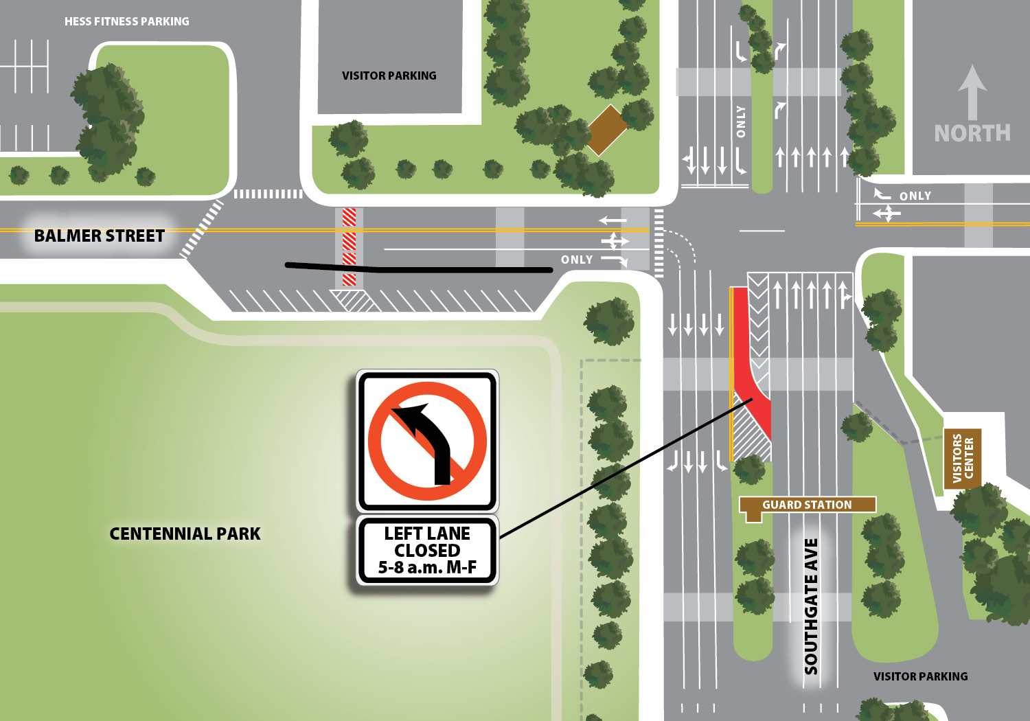 Gate changes underway to improve traffic at South, Roy Gates > Hill Air ...