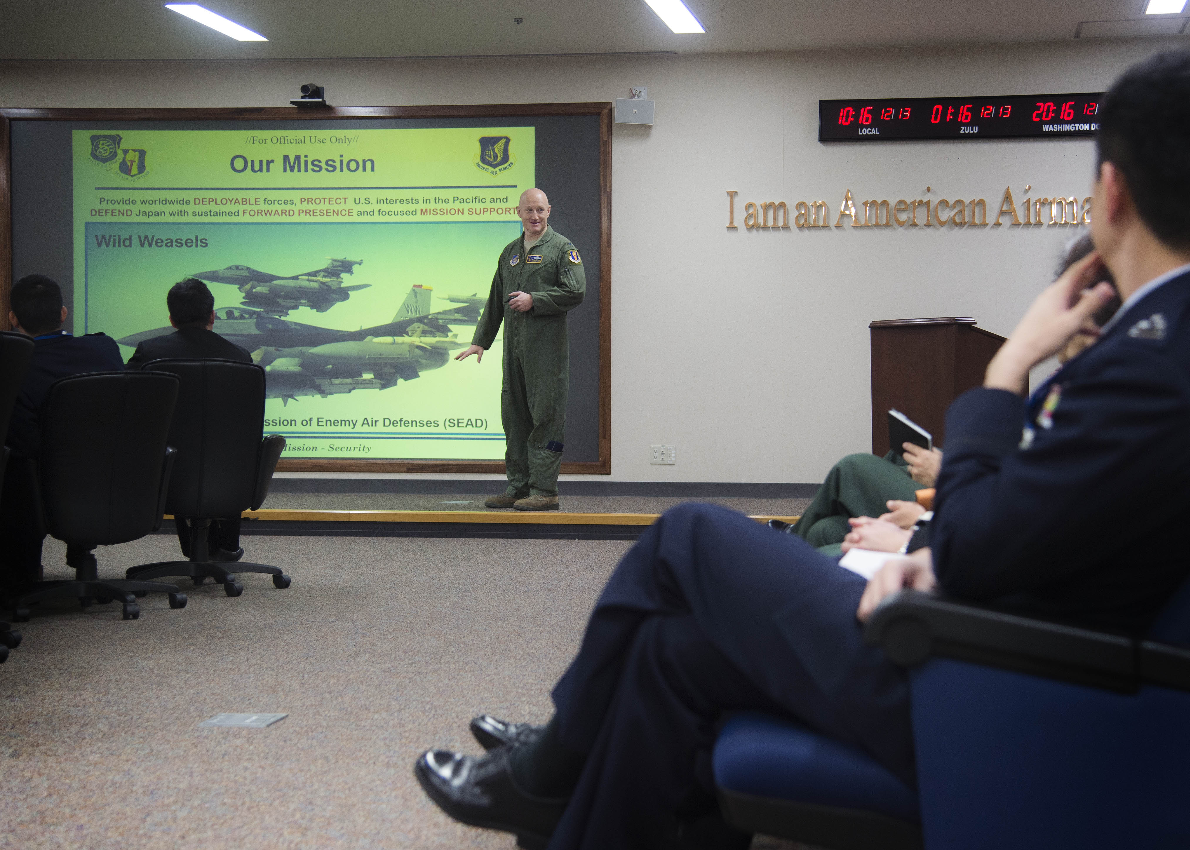 35th Fighter Wing mission brief
