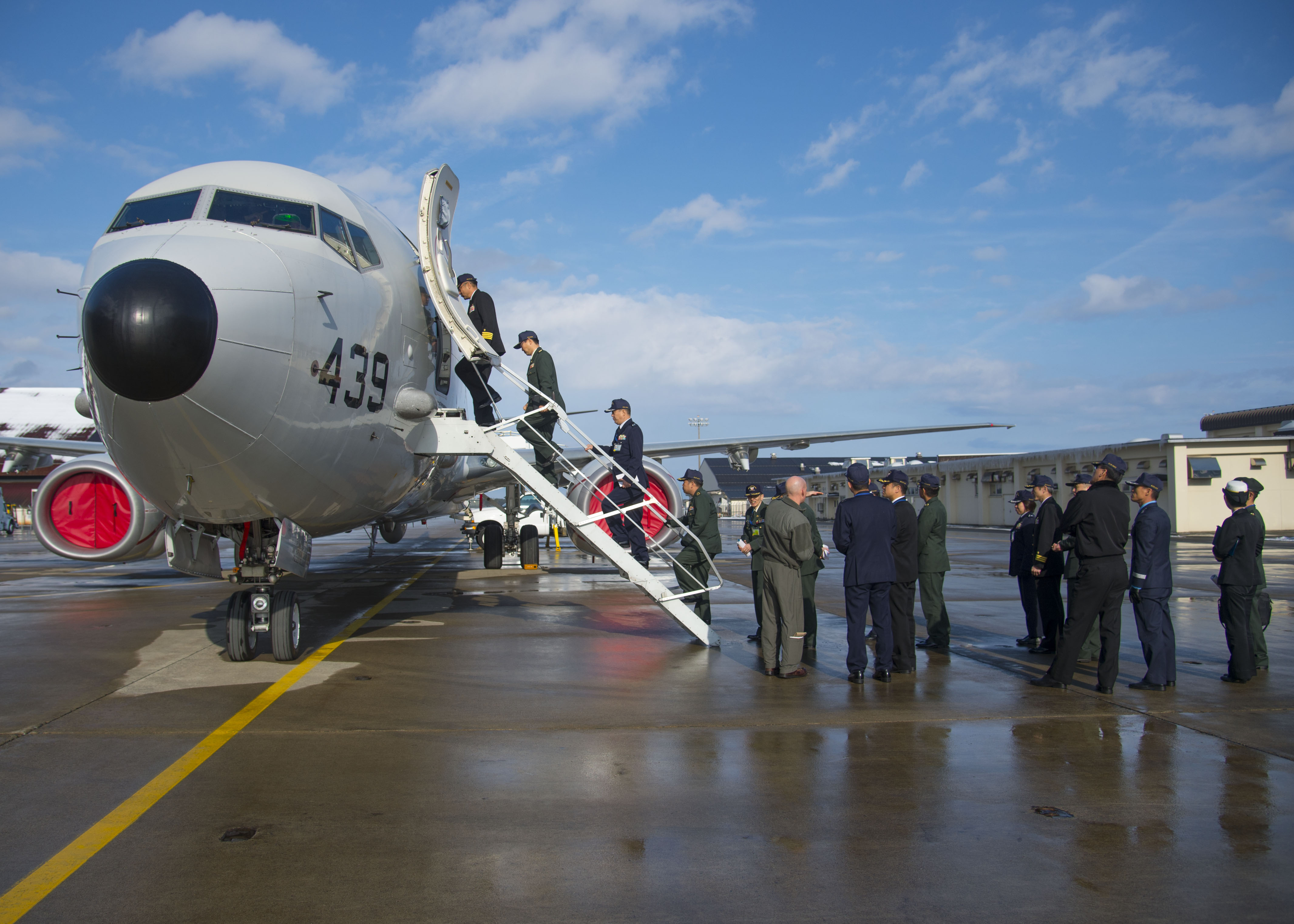 Navy P-8 Poseidon tour