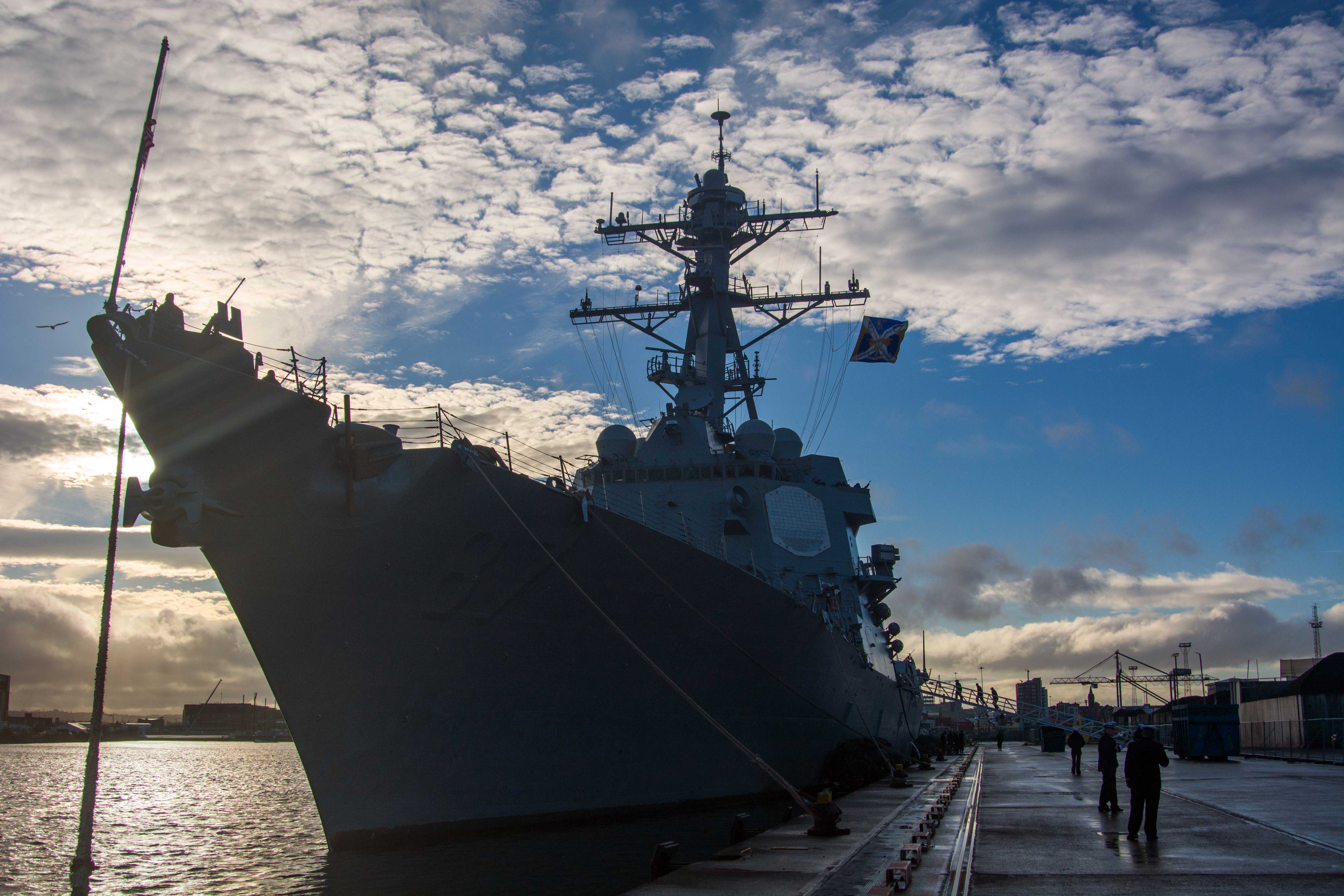USS Mason (DDG 87) Belfast Port Visit