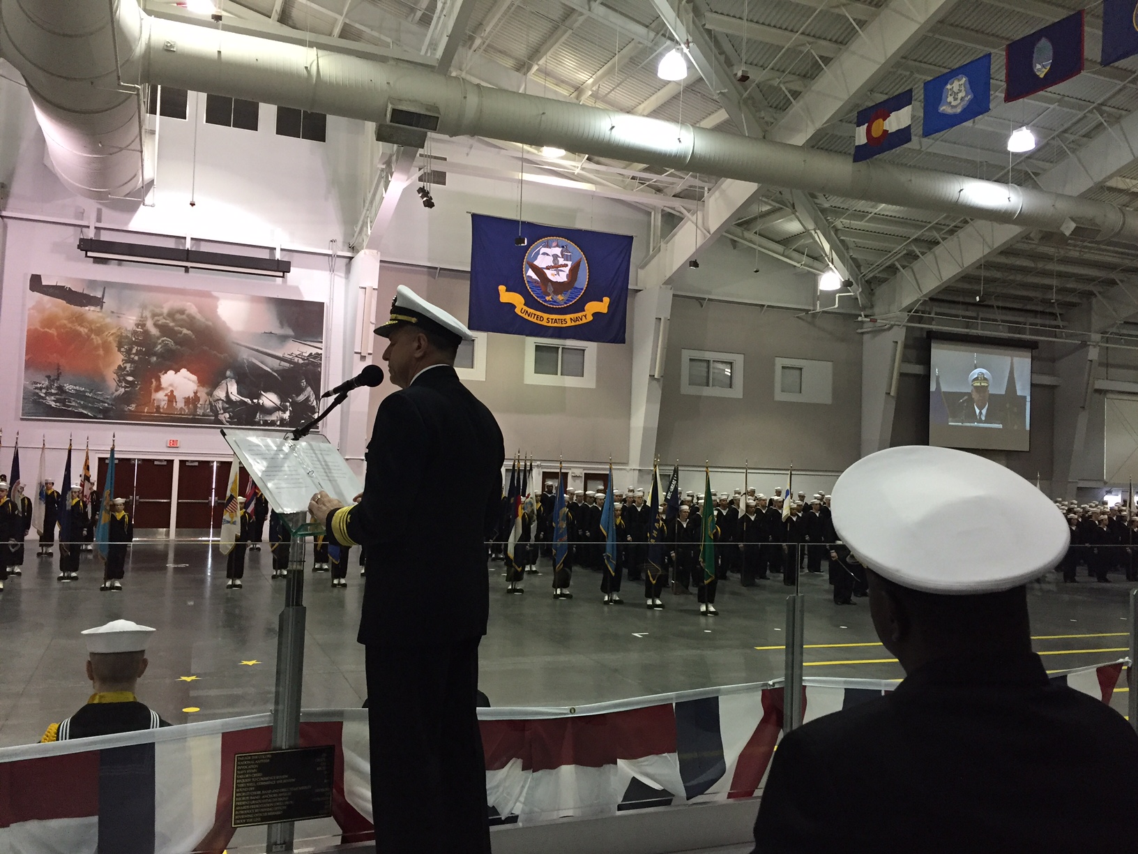 CNP Serves as Reviewing Officer at RTC > United States Navy > News Stories