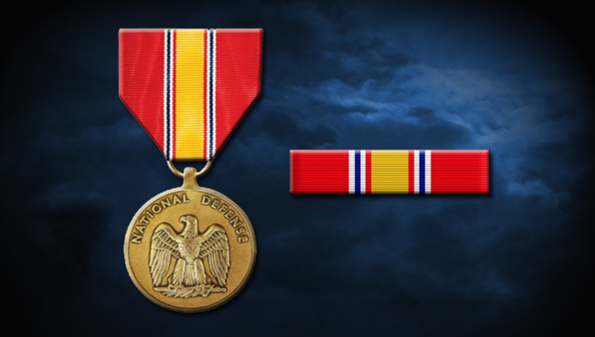 National Defense Service Medal Air Force s Personnel Center Display