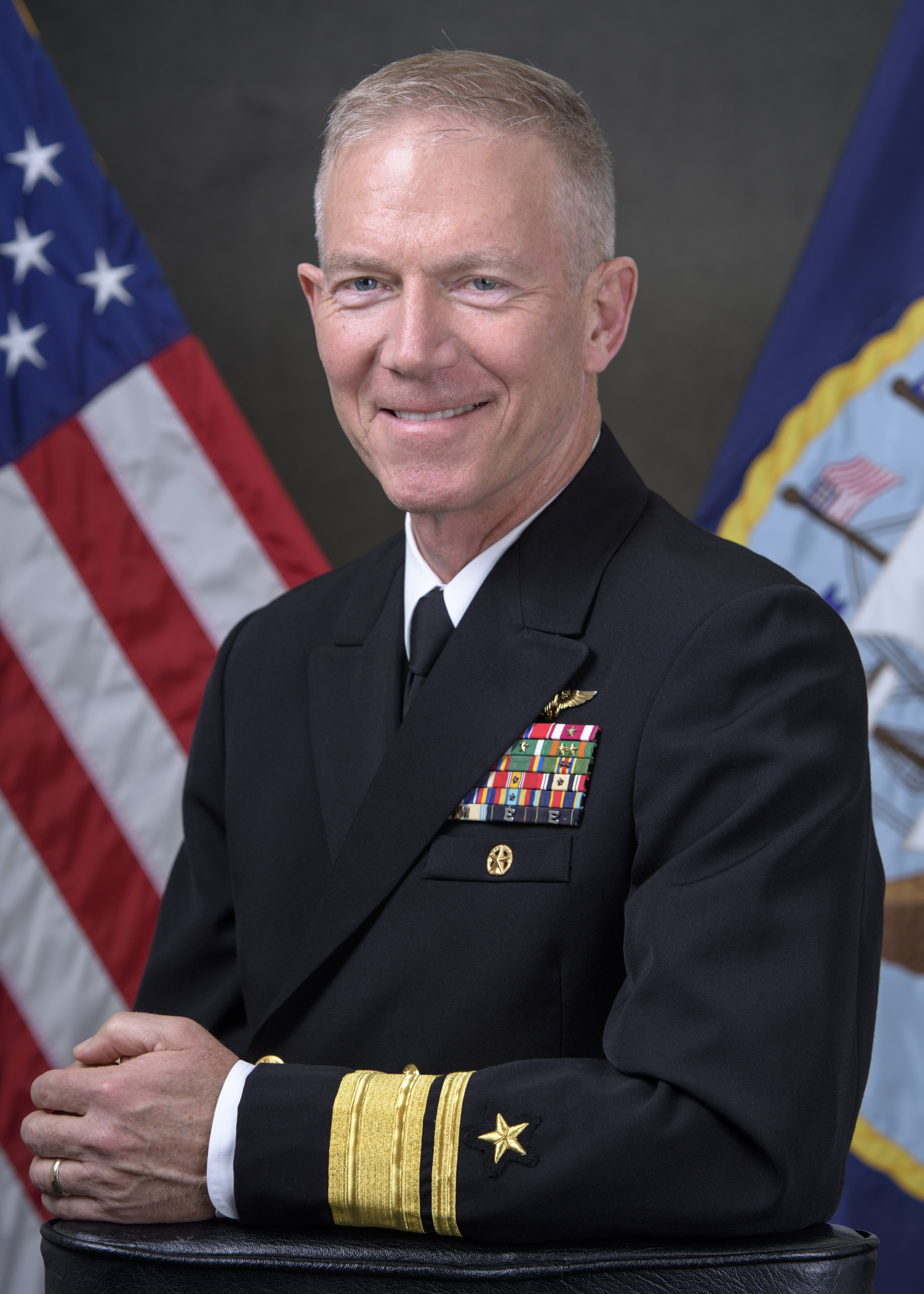 Rear Admiral Russell Allen > United States Navy > BioDisplay