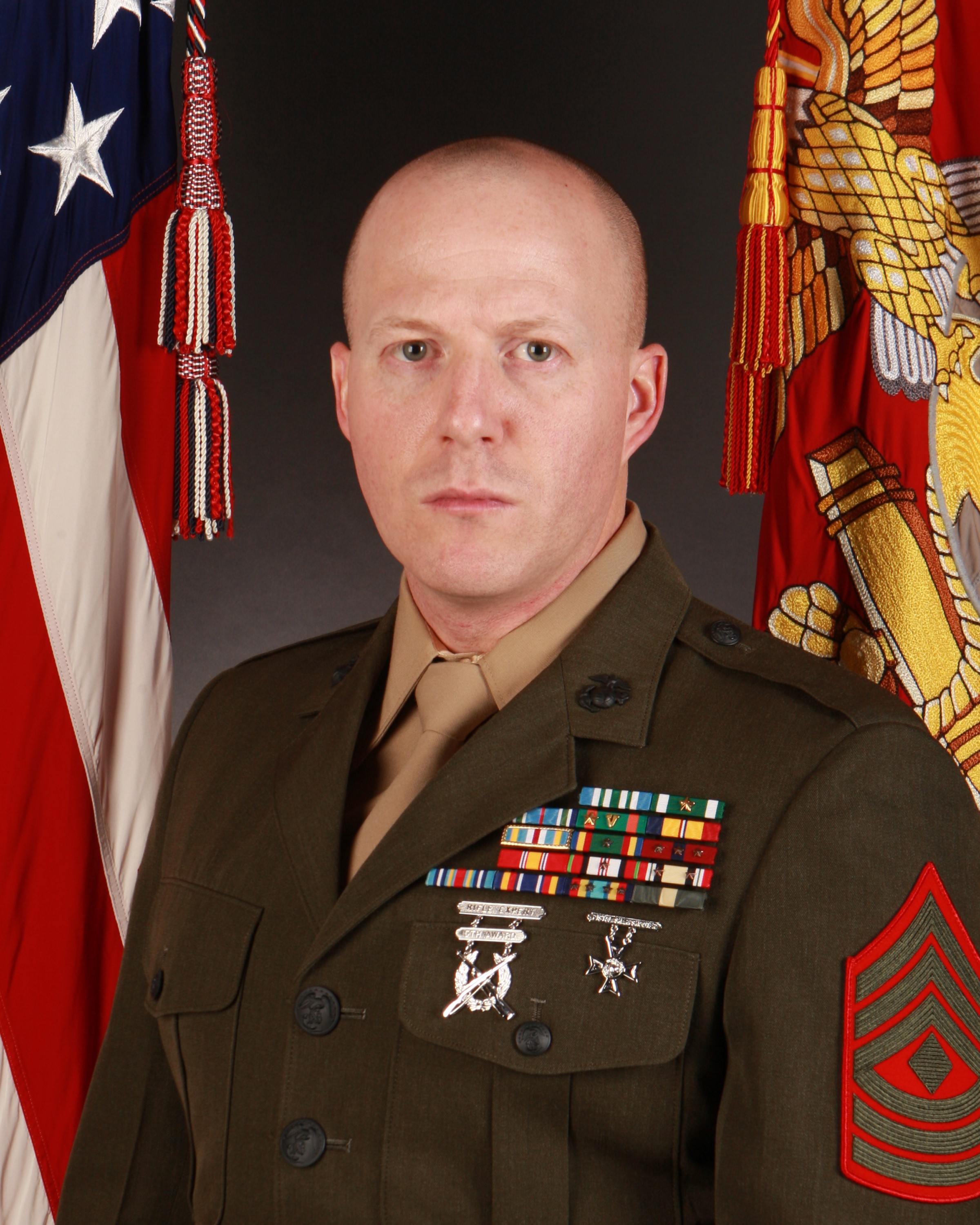 Inspector-Instructor First Sergeant, Military Police Company C, 4th Law ...