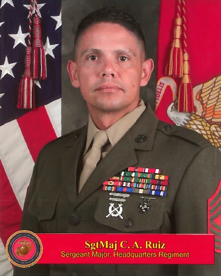 SgtMaj Carlos A. Ruiz > 1st Marine Logistics Group > Leaders