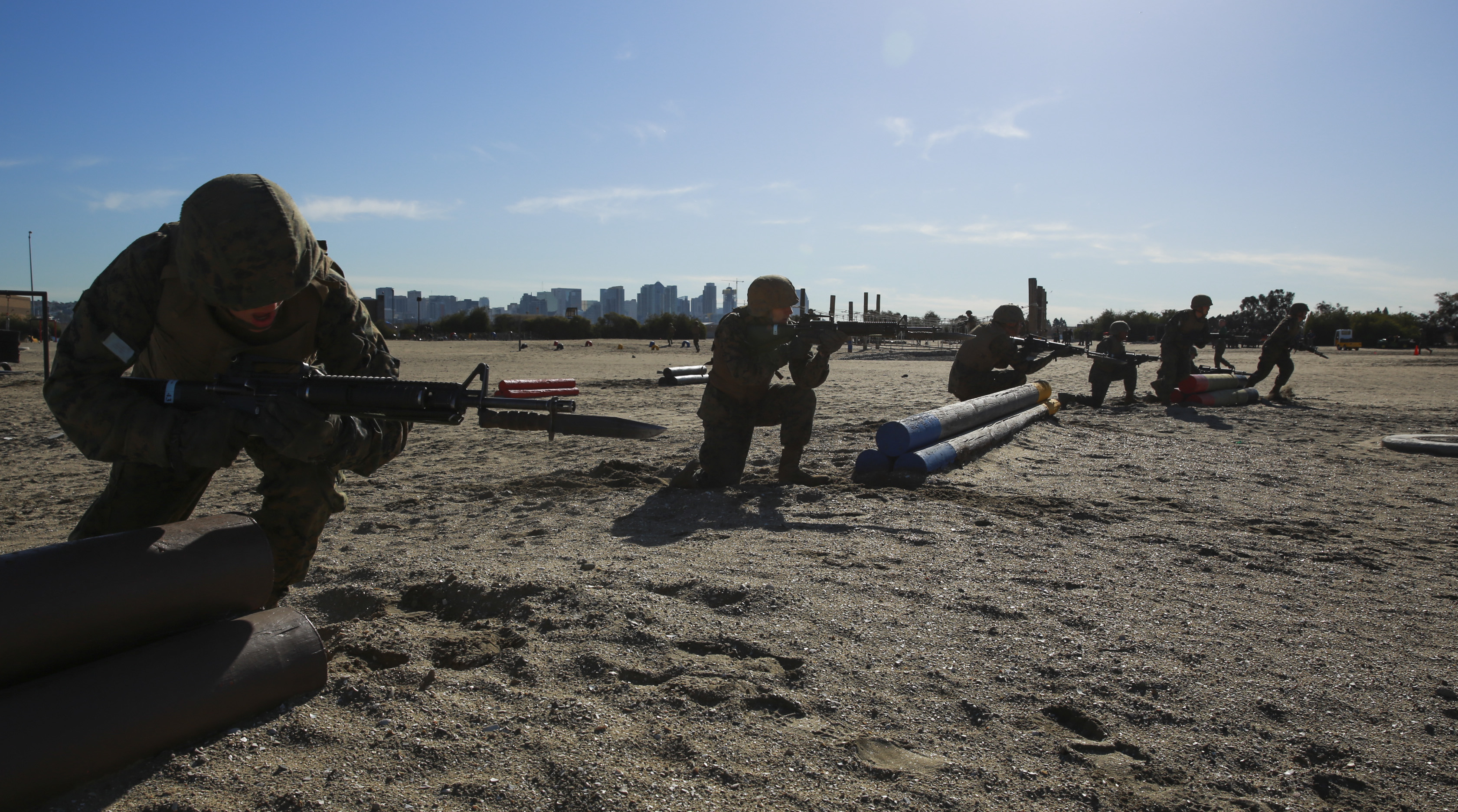 Lima Co. – Bayonet Assault Course