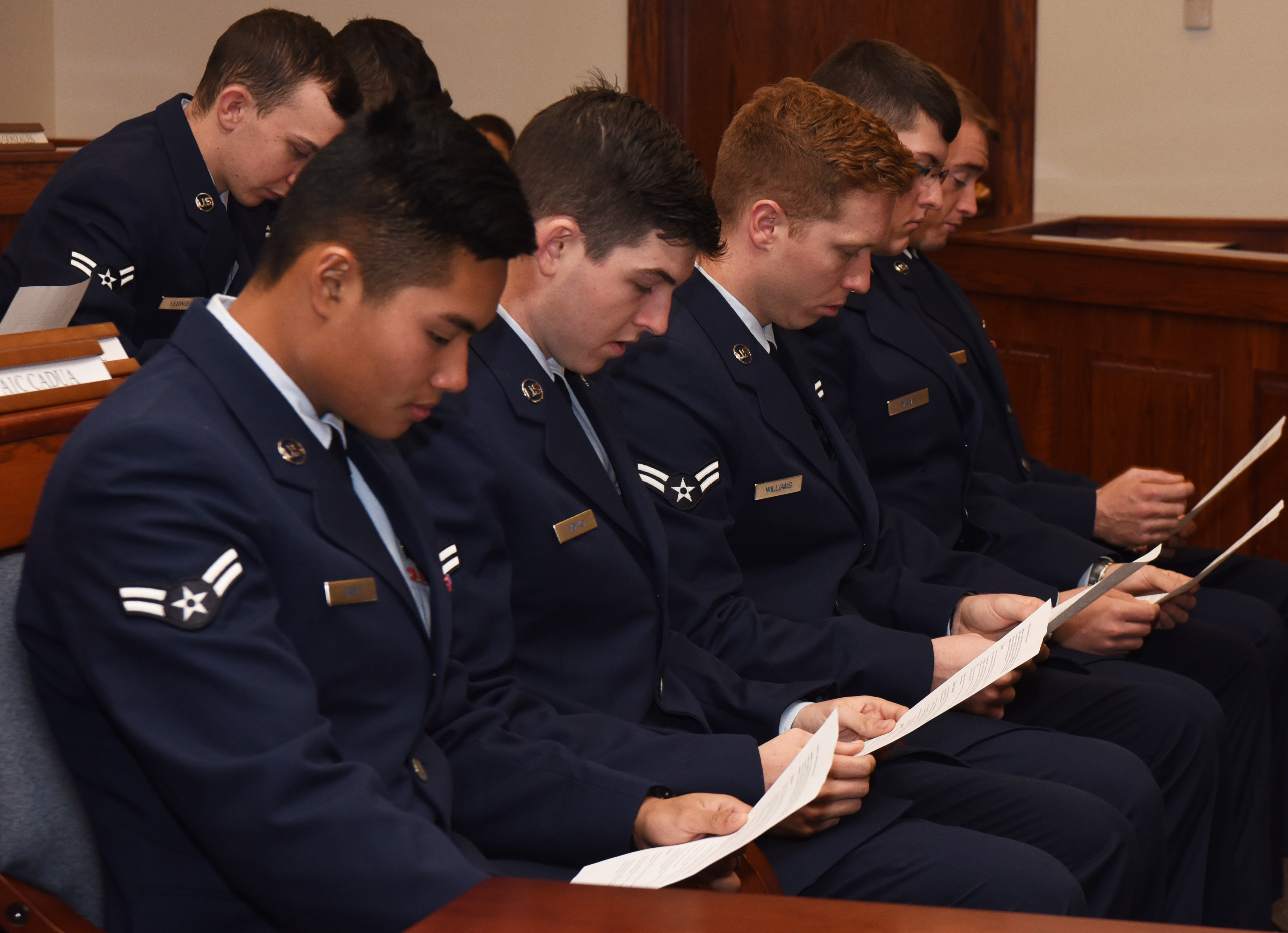 Order in the Court: Airmen serve as jury for mock trial > F.E. Warren ...