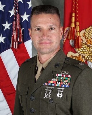 Lieutenant Colonel Jamey Stover > 1st Marine Logistics Group > Leaders