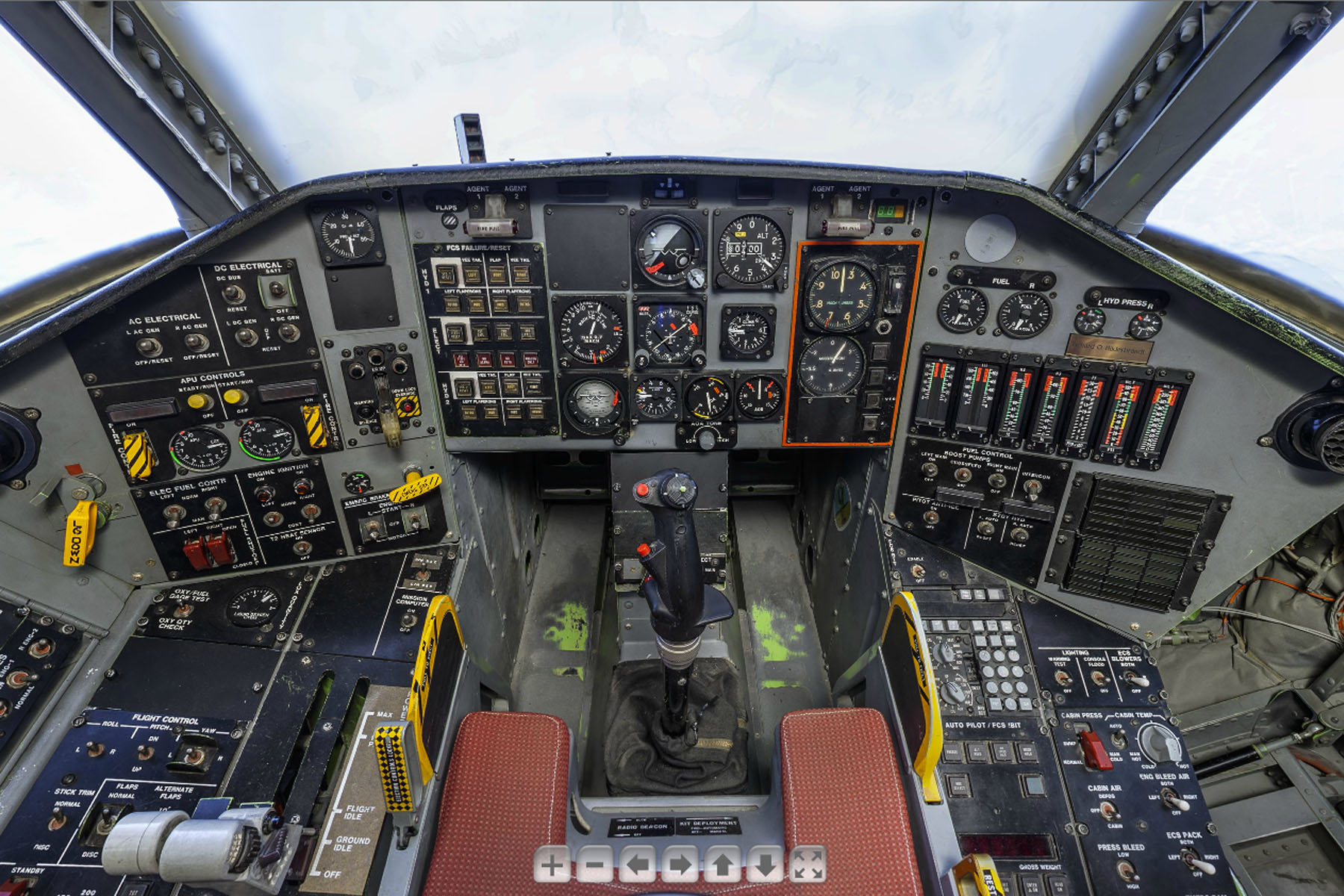 Northrop Tacit Blue Cockpit