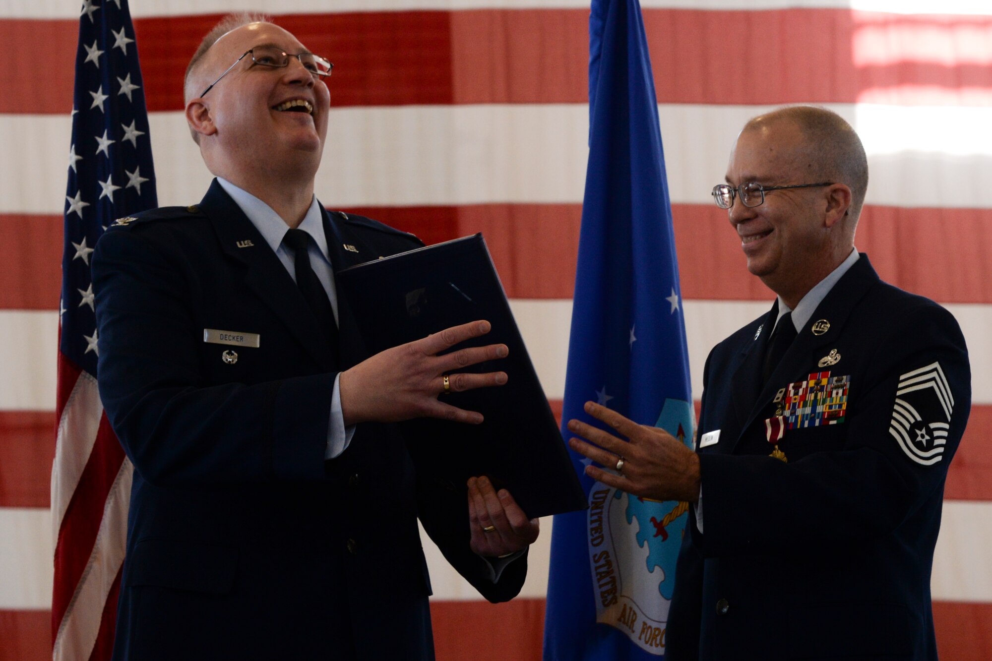Maintenance Chief retires after 30 years, one day > Moody Air Force ...