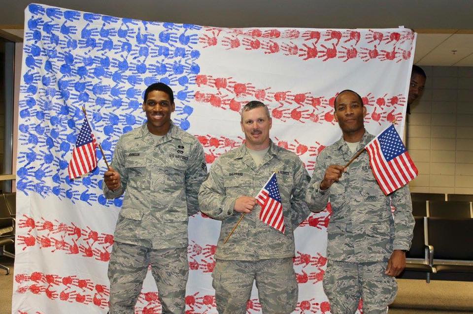 172d AW CES Members Return HOme