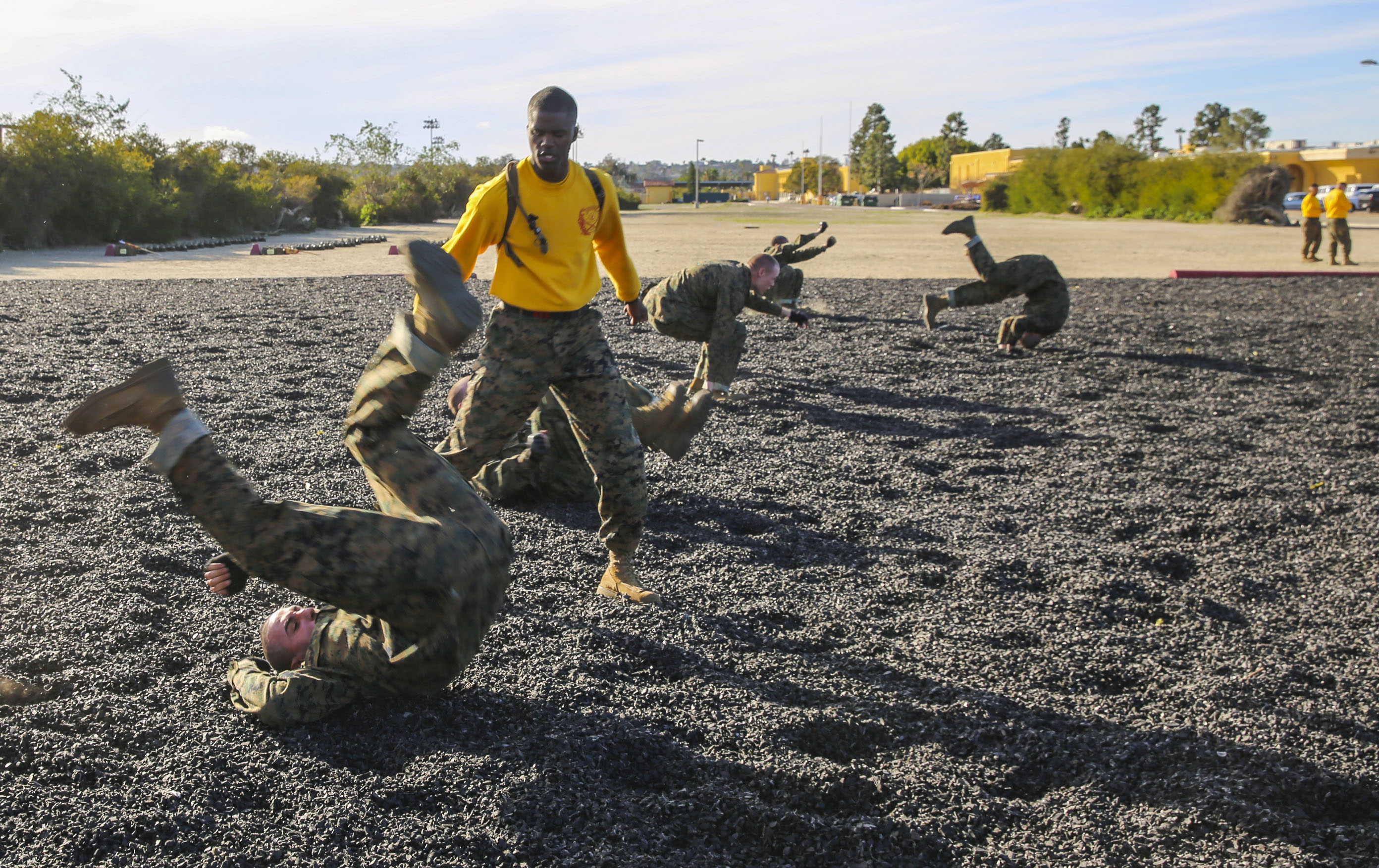 Co. H - MCMAP Falls and Leg Sweeps
