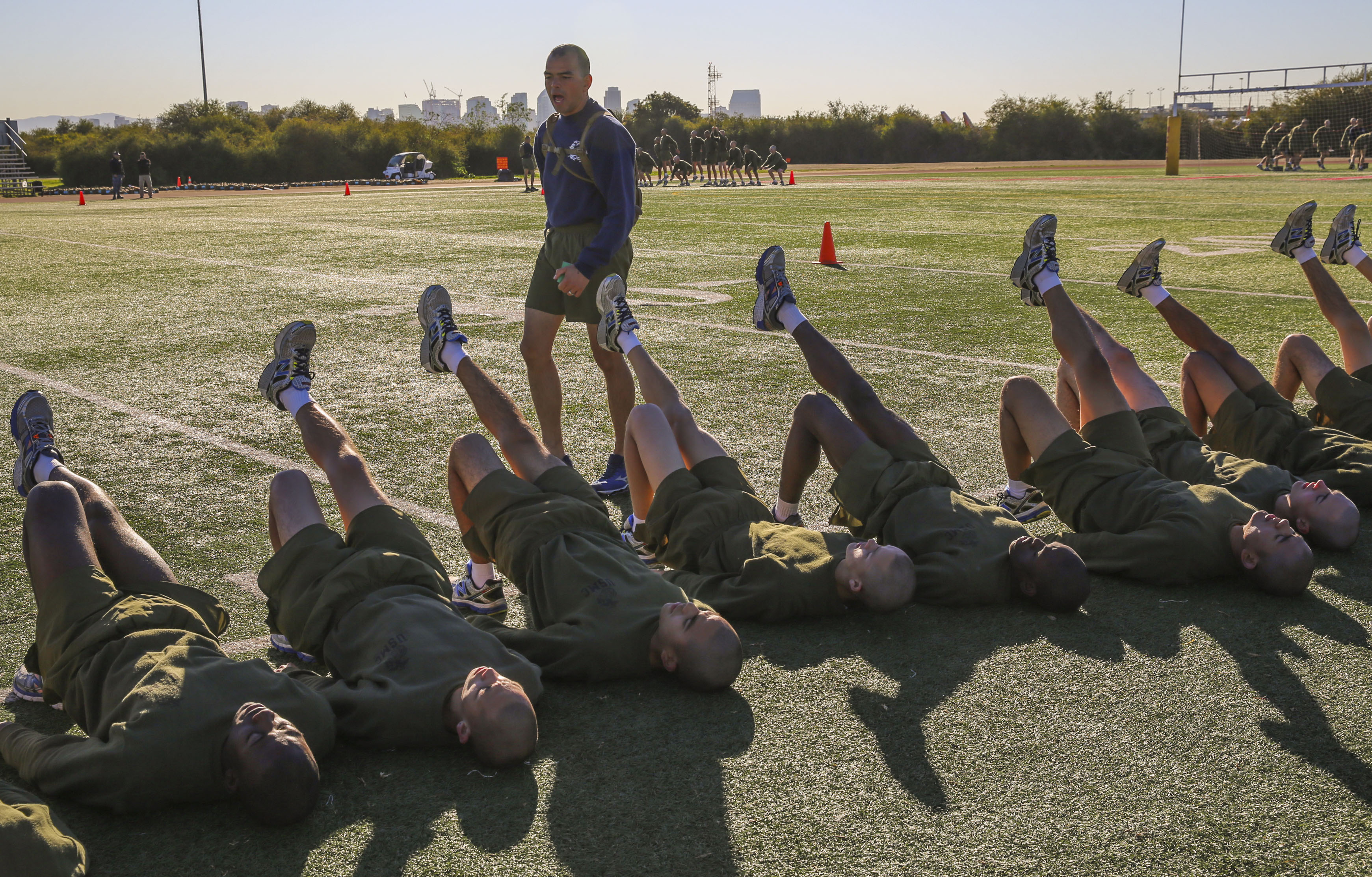 Mike Company participates in more physical training > Marine Corps ...
