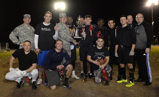 Battle on the Gridiron: AFGSC/8AF, 2MXS clash in championship ...