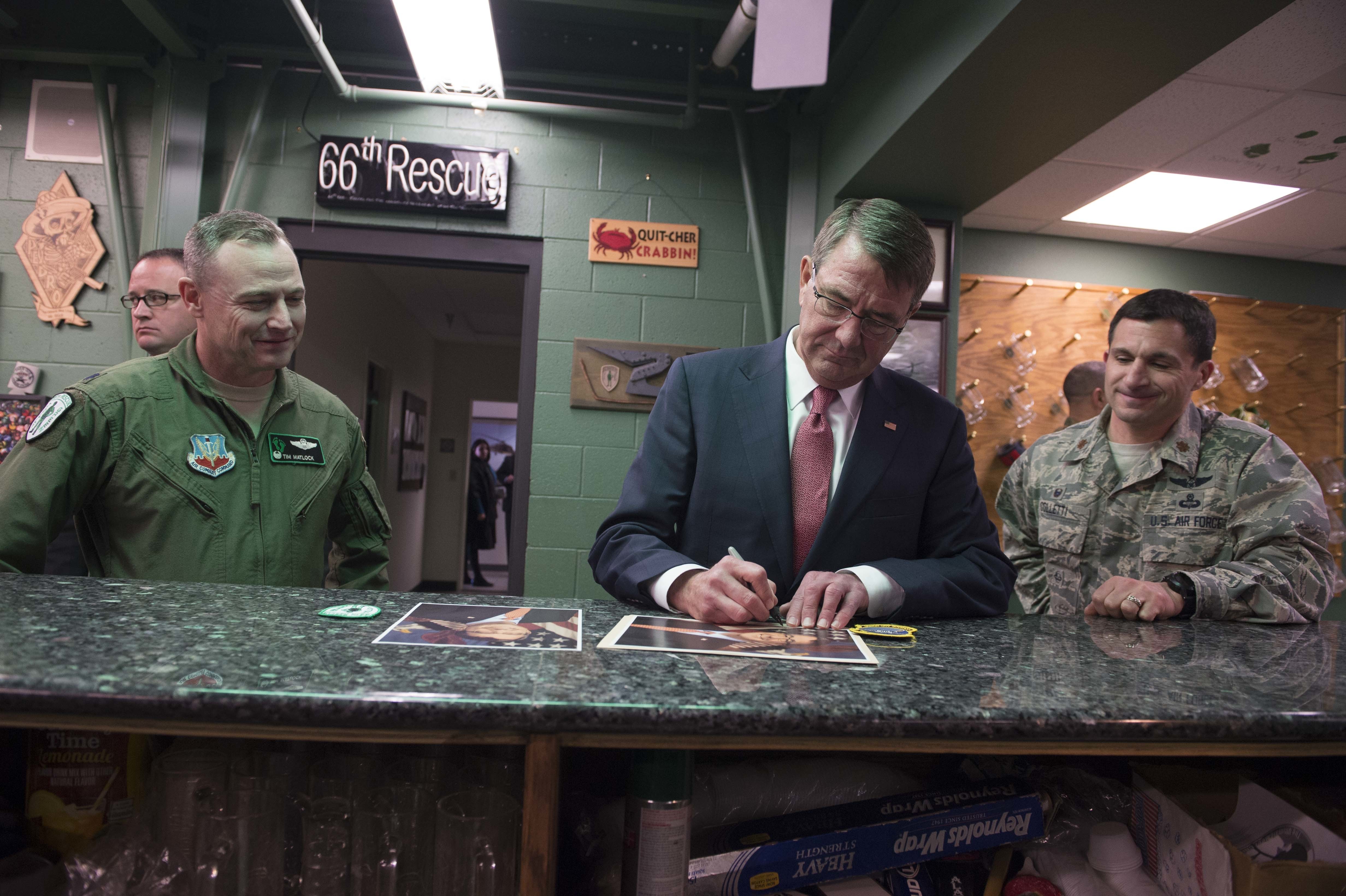 Carter Autograph | U.S. Department of War