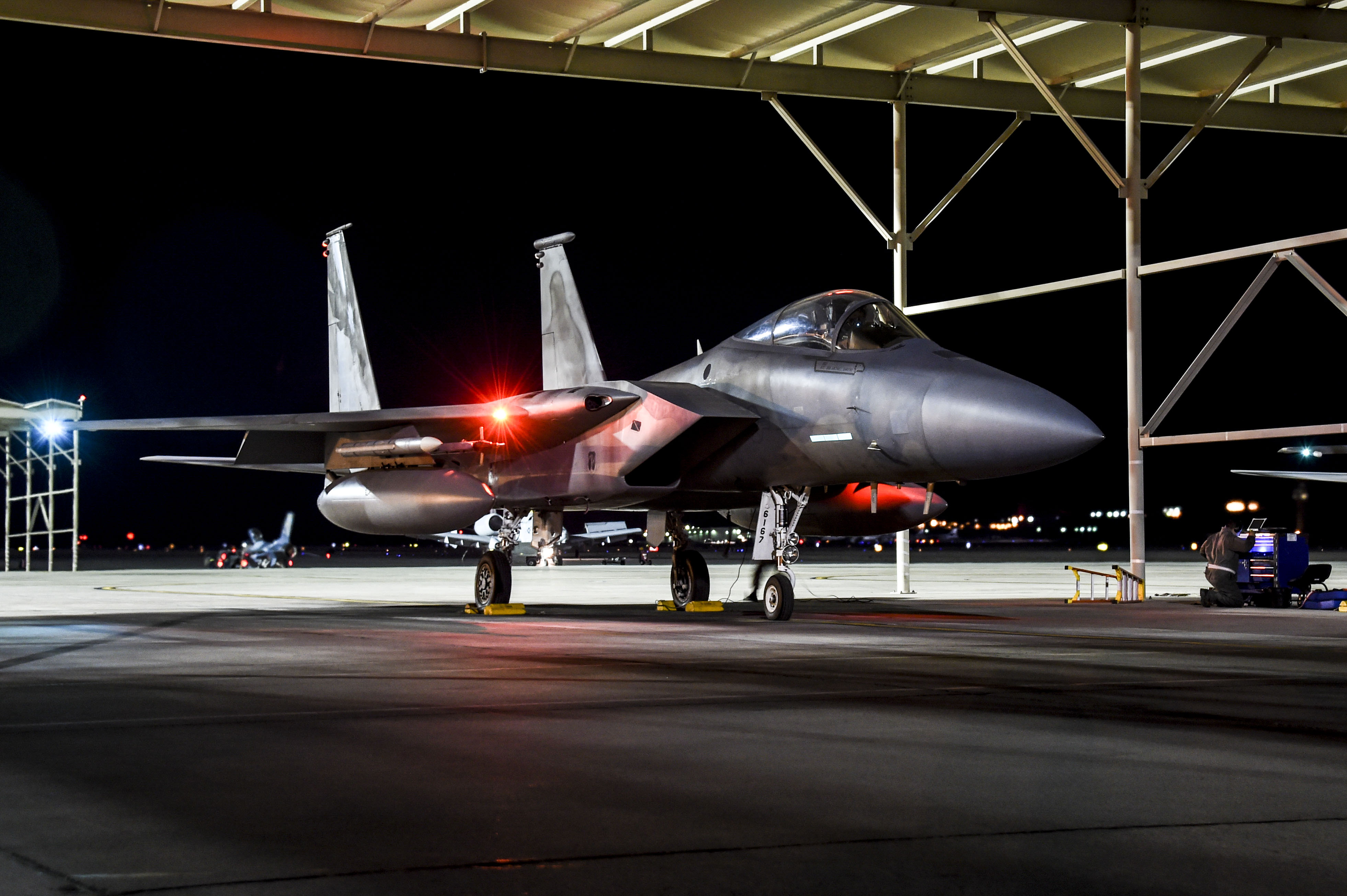 144th FW flies high in Nellis’ night skies