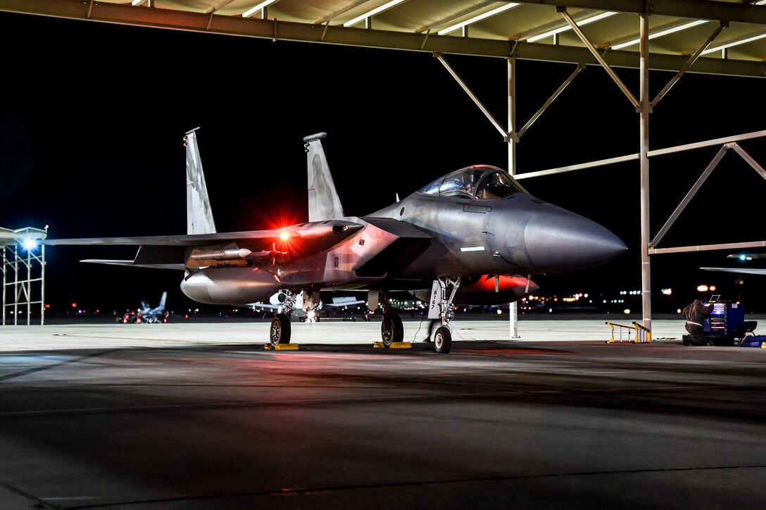 144th FW flies high in Nellis’ night skies