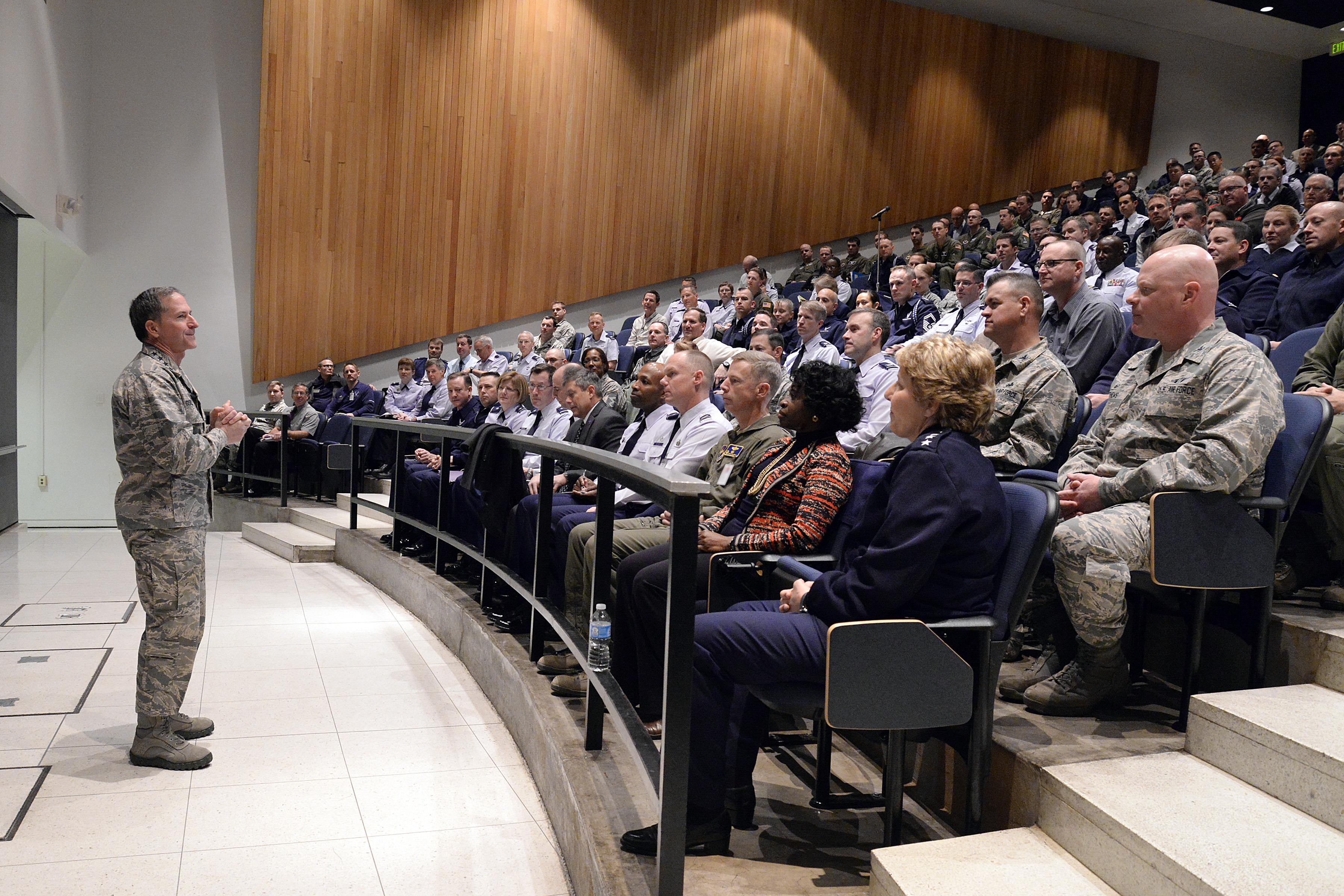 Vice chief visits Academy, discusses commitment, success > U.S. Air ...