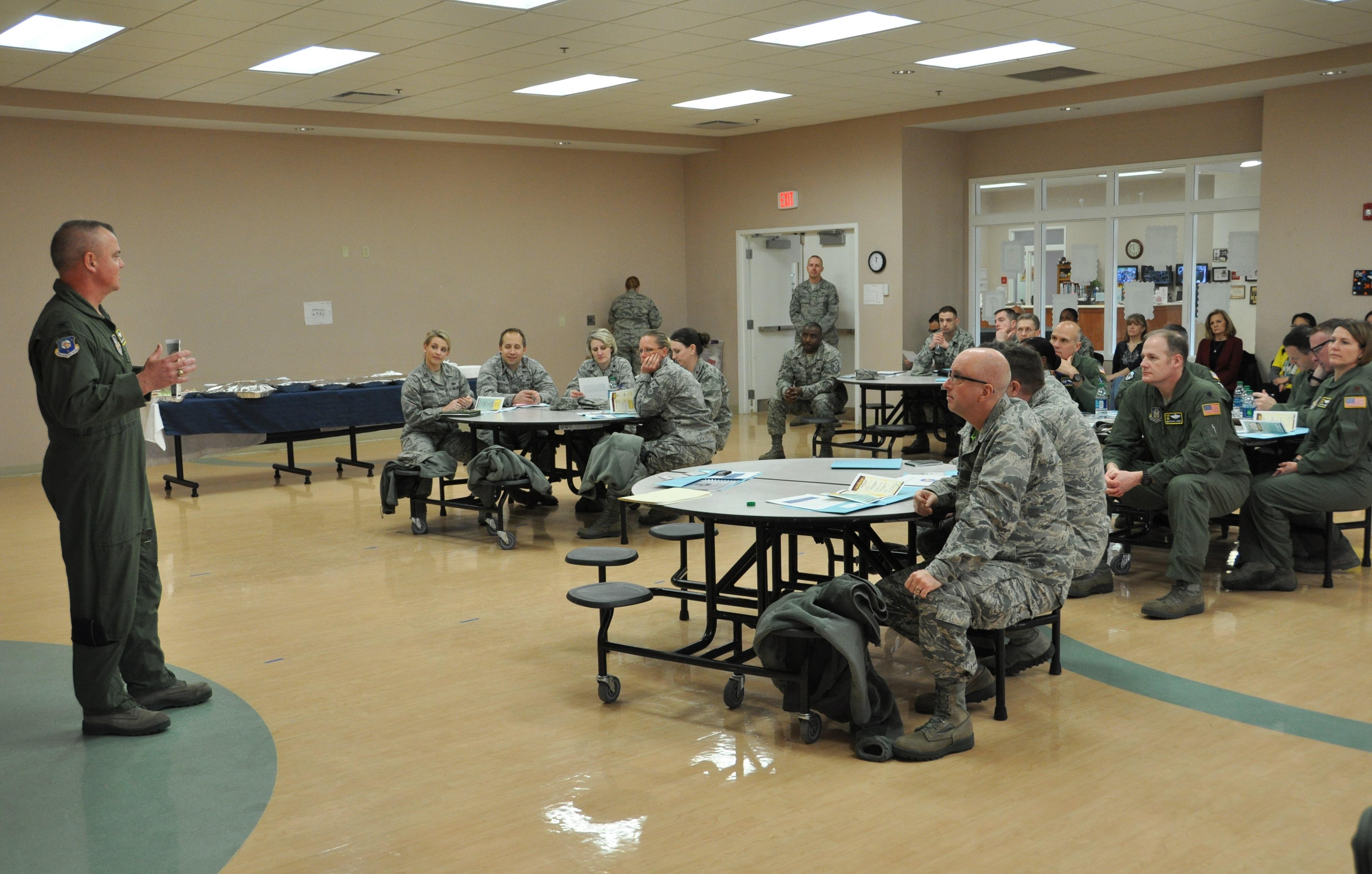 Commander speaks on importance of Key Spouse Program > 512th Airlift ...