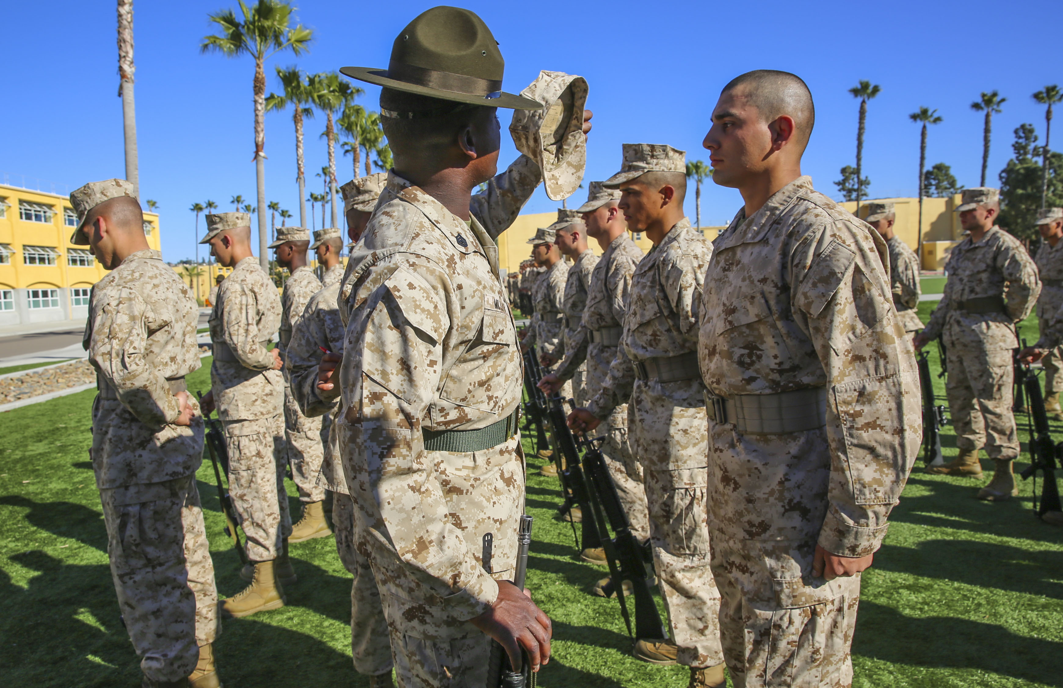 Co. I - Series Commander Inspection