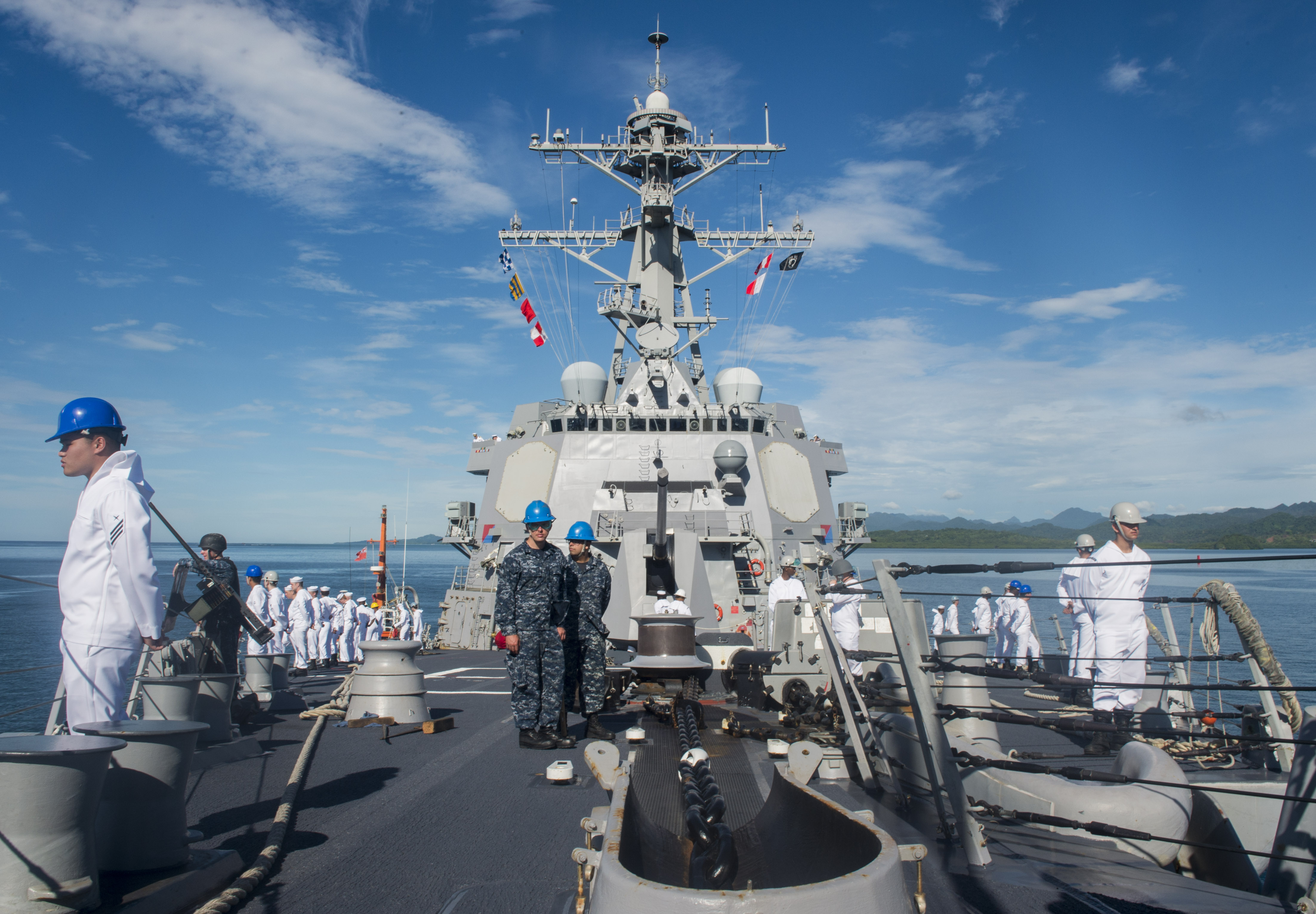USS William P Lawrence, First US Navy Warship to Visit Fiji in 10 Years ...