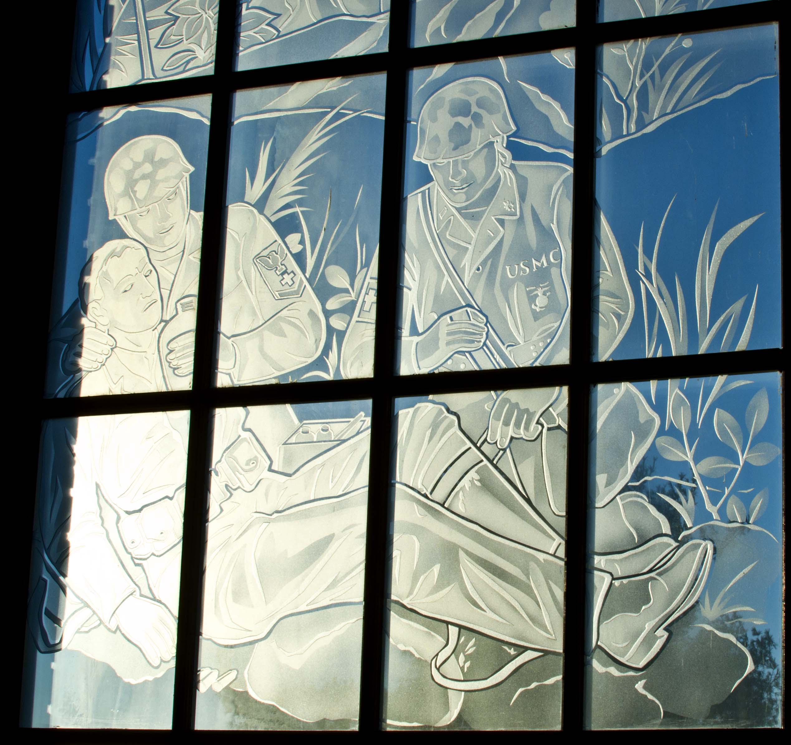 Beautiful etchings adorn the chapel > Marine Corps Base Quantico > News ...