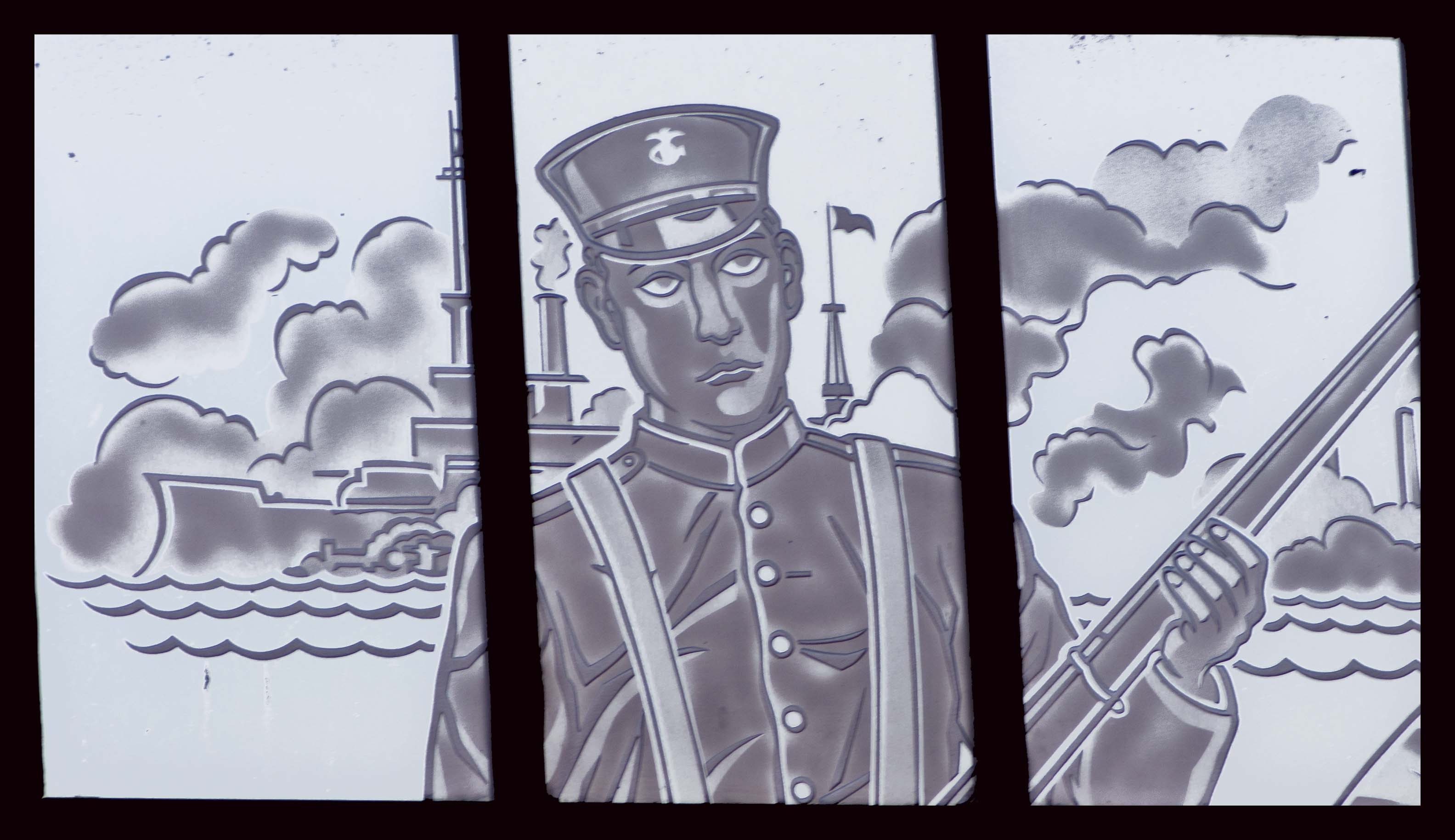 Beautiful etchings adorn the chapel > Marine Corps Base Quantico > News