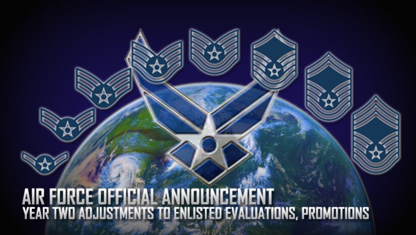 AF announces year two adjustments to enlisted evaluations, promotions ...