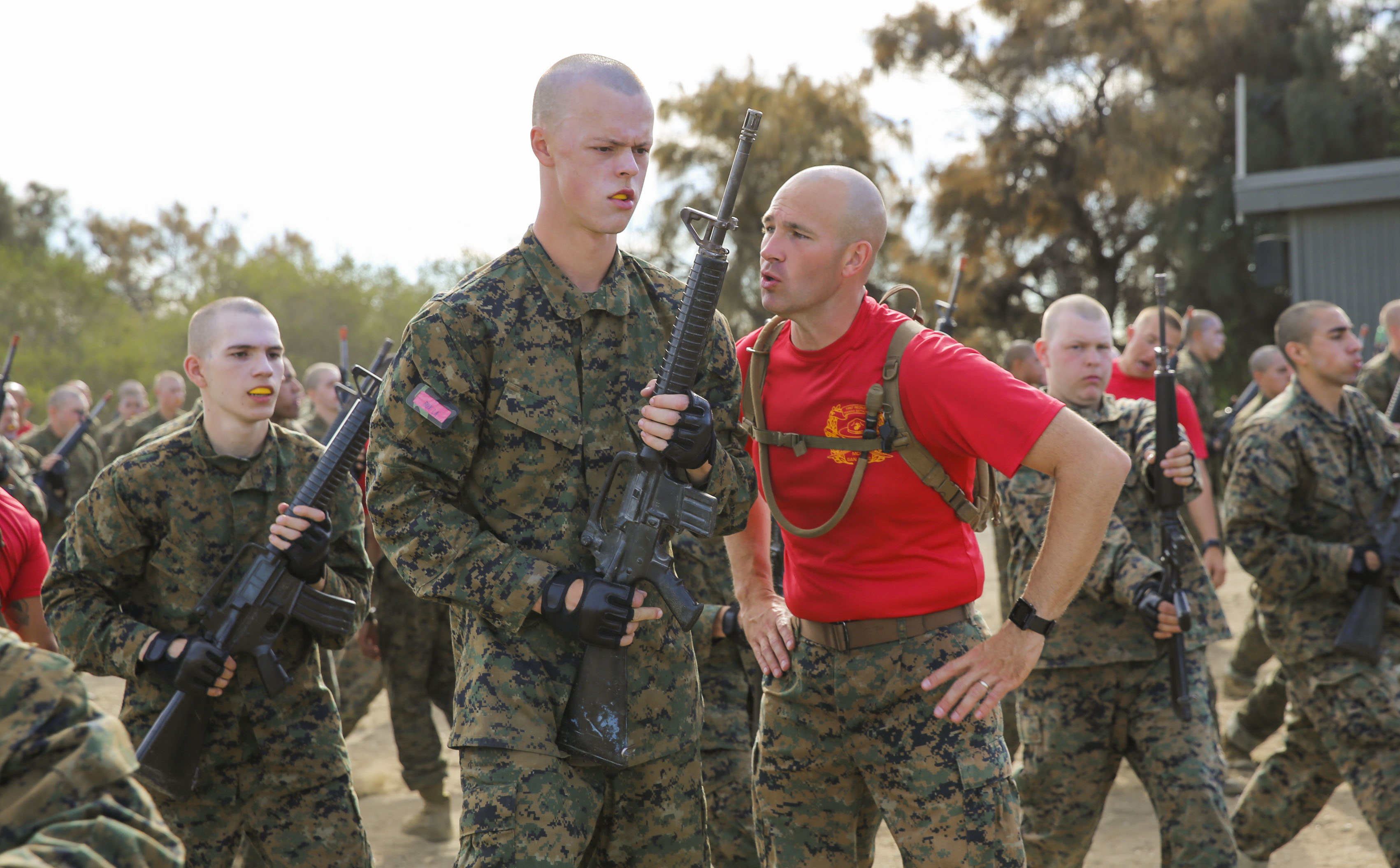 Co. A - MCMAP Bayonet Techniques