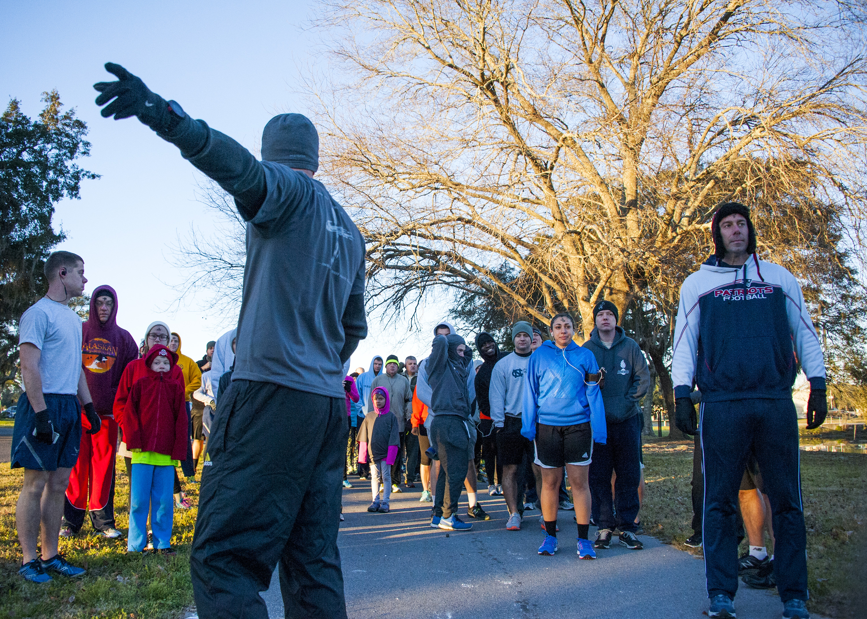 Airmen endure ice-cold temps for Ash Wednesday 5k > Eglin Air Force ...