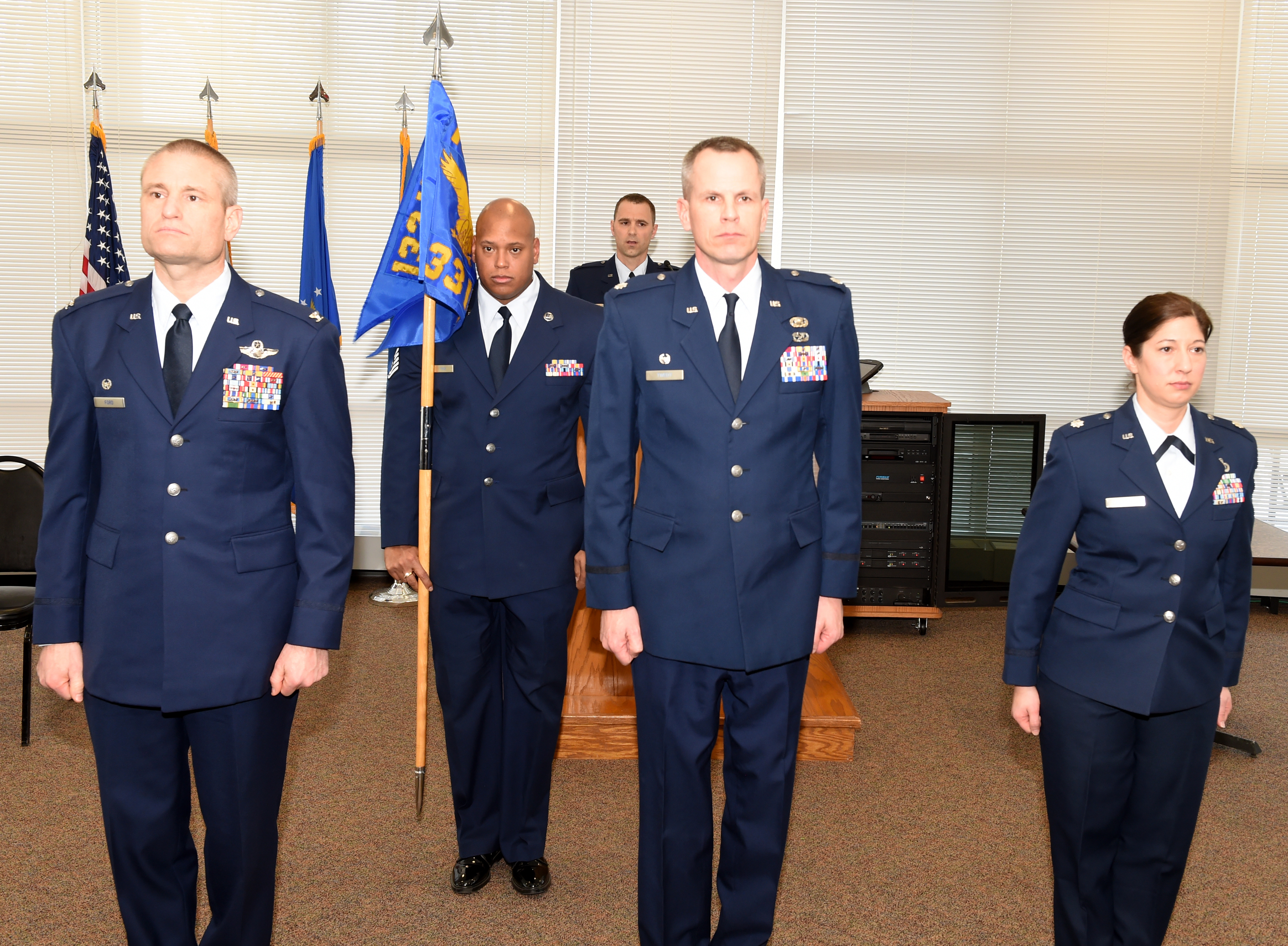233rd Intelligence Squadron Change of Command
