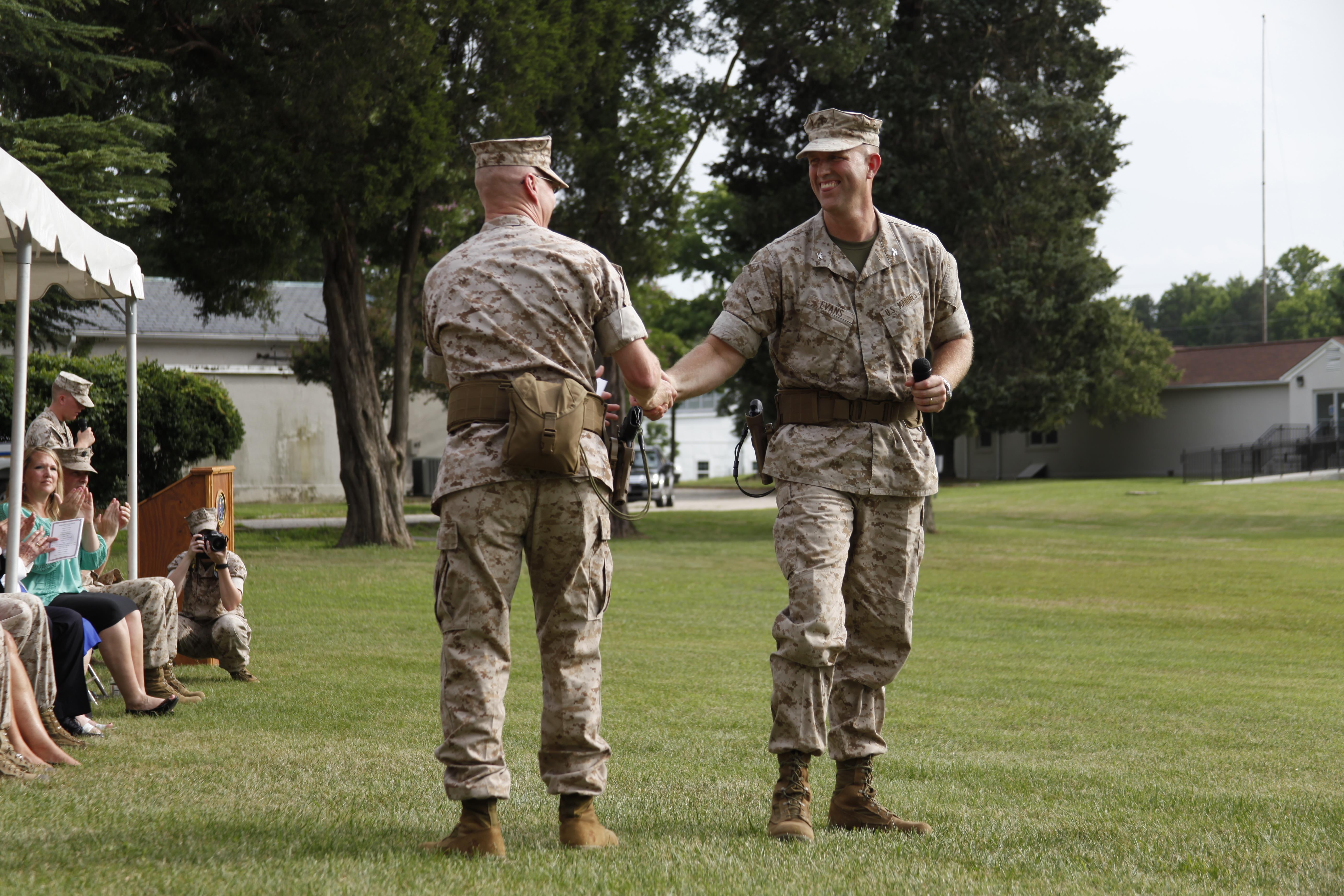 Marine Security Force Regiment Change of Command