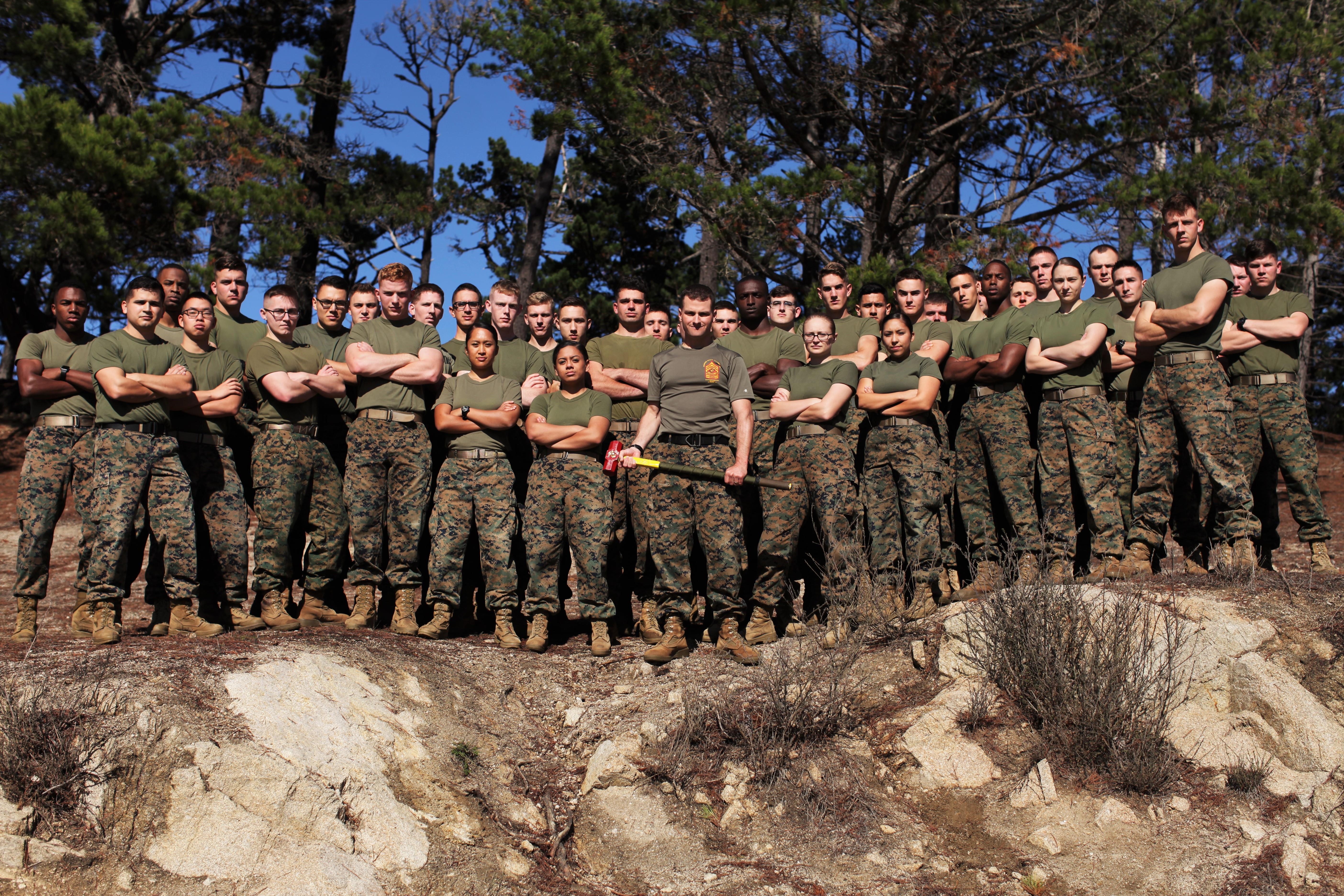 MARDET-Monterey 1st Quarter, 2016 Honor Platoon