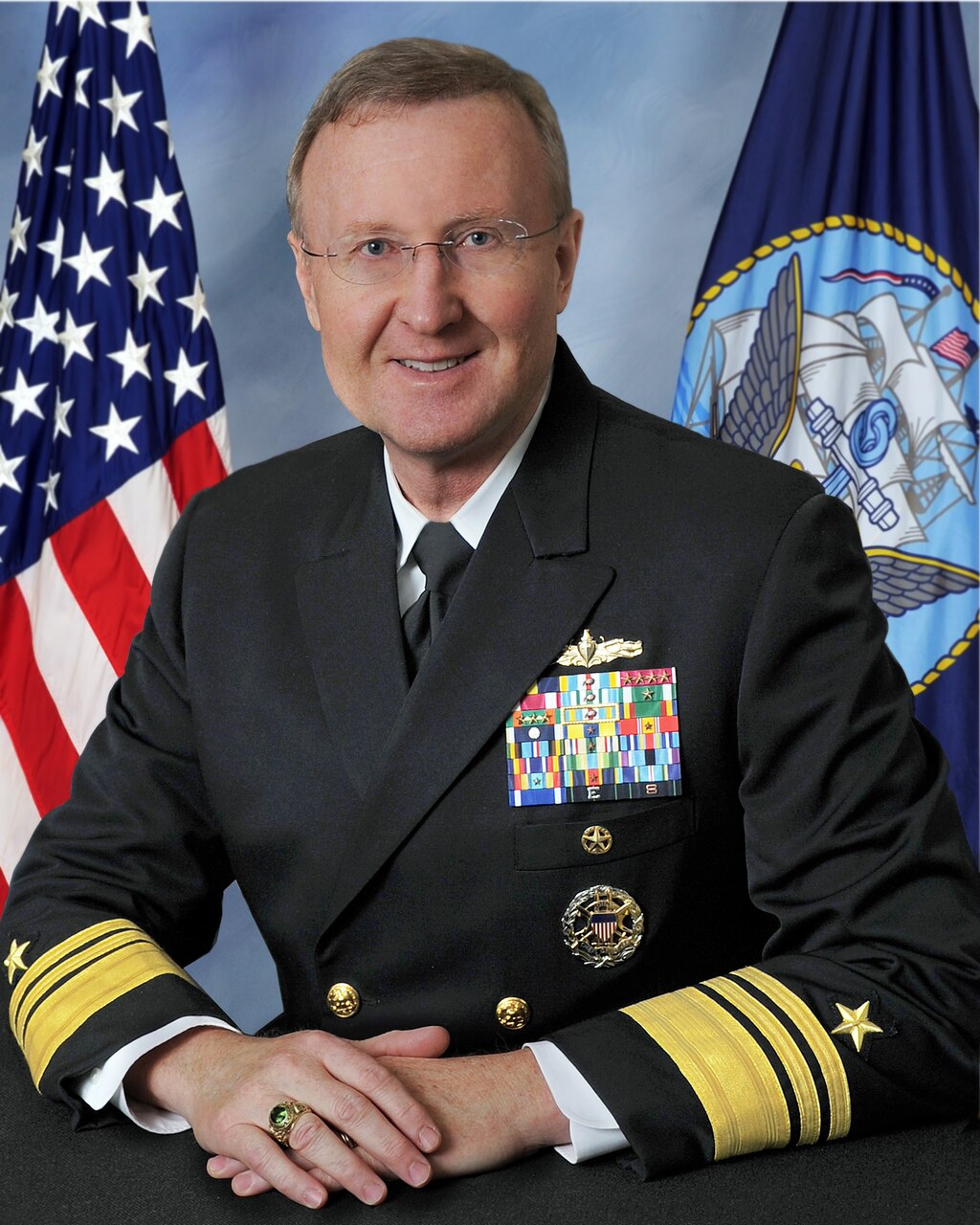 Vice Admiral Frank Pandolfe > United States Navy > BioDisplay
